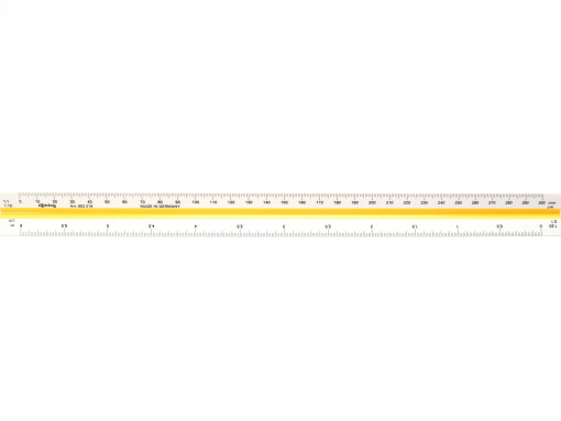 NOS Vintage Rotring Triangular Scale Ruler R80202190 - ARCHITECT DIN In ...