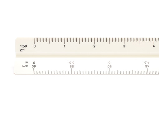 NOS Vintage Rotring Triangular Scale Ruler R80202190 - ARCHITECT DIN In ...