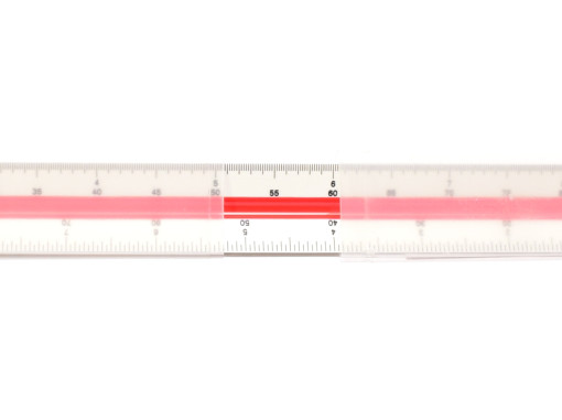 NOS Vintage Rotring Triangular Scale Ruler R80202190 - ARCHITECT DIN In ...