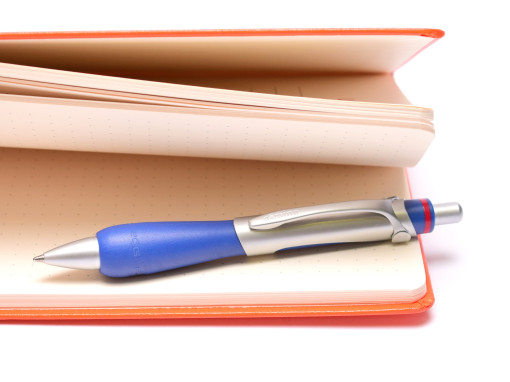 Vintage NOS 2000s Rotring Skynn Deep Blue & Matt Silver Jumbo G2 Refill ...