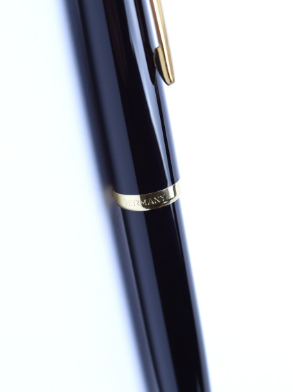 Rare 1960's Black & Gold MONTBLANC Monte Rosa Fountain Pen Hooded ...