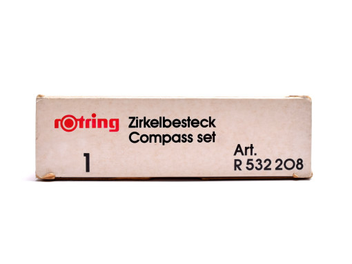 NOS Vintage Rotring Professional Chrome Plated 5 Pieces Master Bow ...