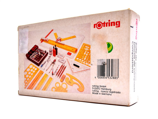 NOS Vintage Rotring Professional Chrome Plated 5 Pieces Master Bow ...