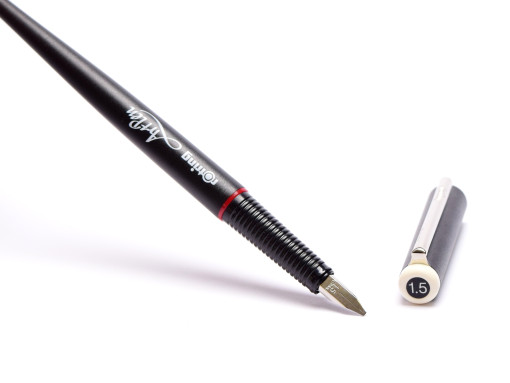 Vintage Rotring ArtPen Fountain Calligraphy Pen Set In Box w/ 12 ...