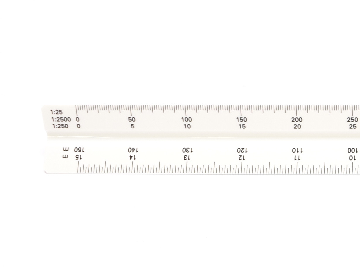 NOS Vintage Rotring Triangular Scale Ruler R8020230 - ARCHITECT 6 In ...