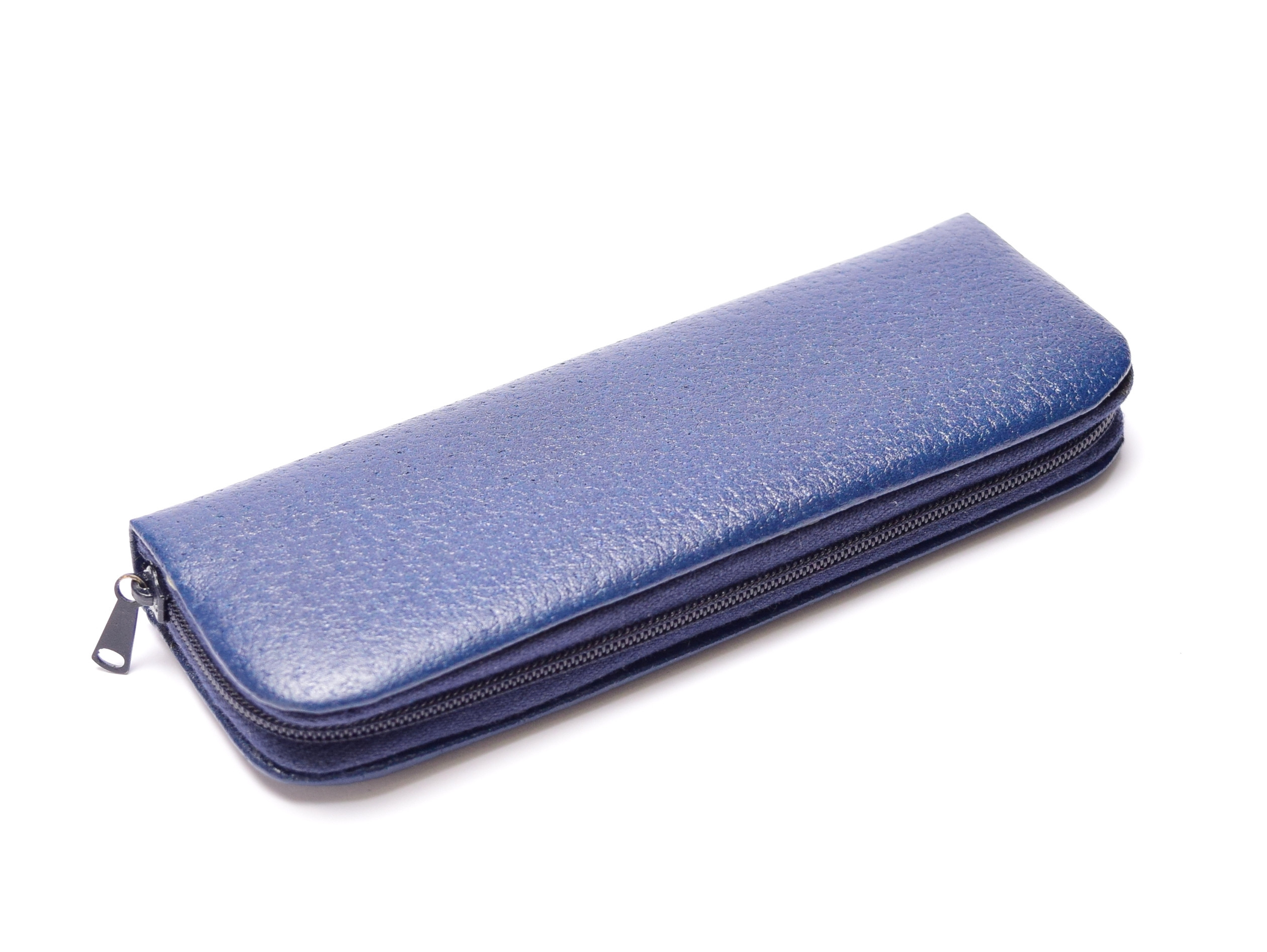Vintage High Quality MEGA Leatherette Navy Blue Pouch for 3 Fountain ...