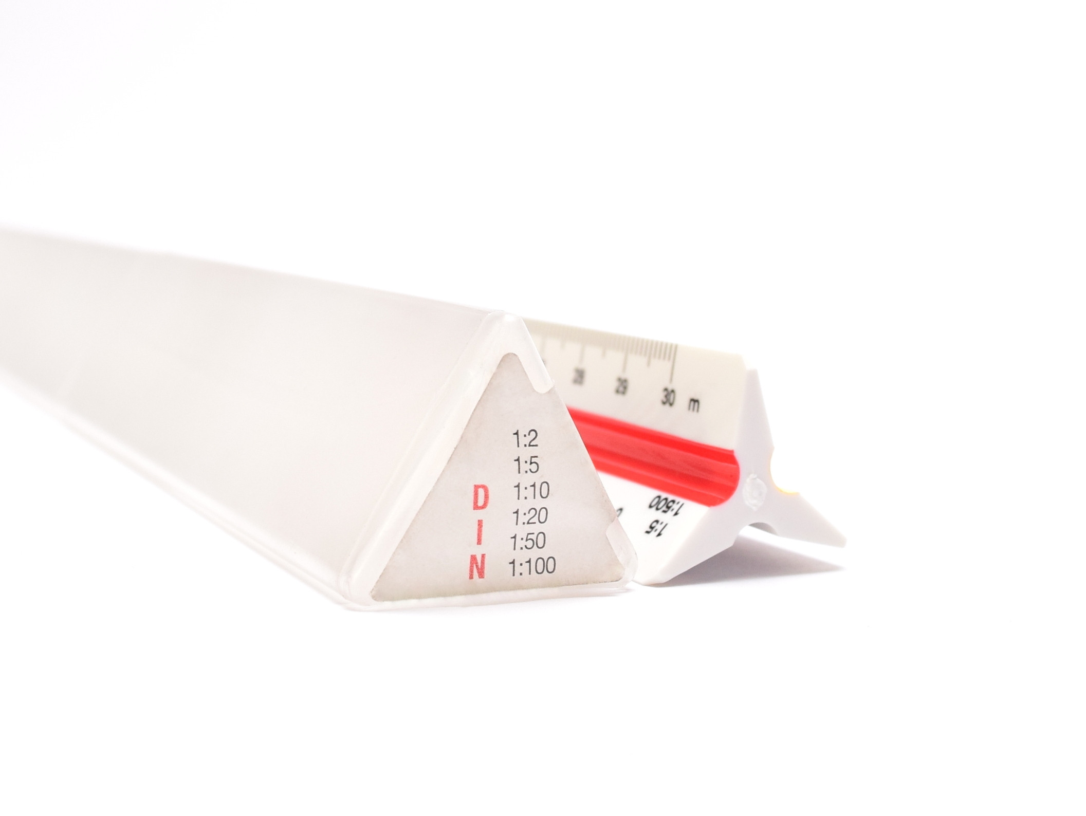 NOS Vintage Rotring Triangular Scale Ruler R80202190 - ARCHITECT DIN In ...