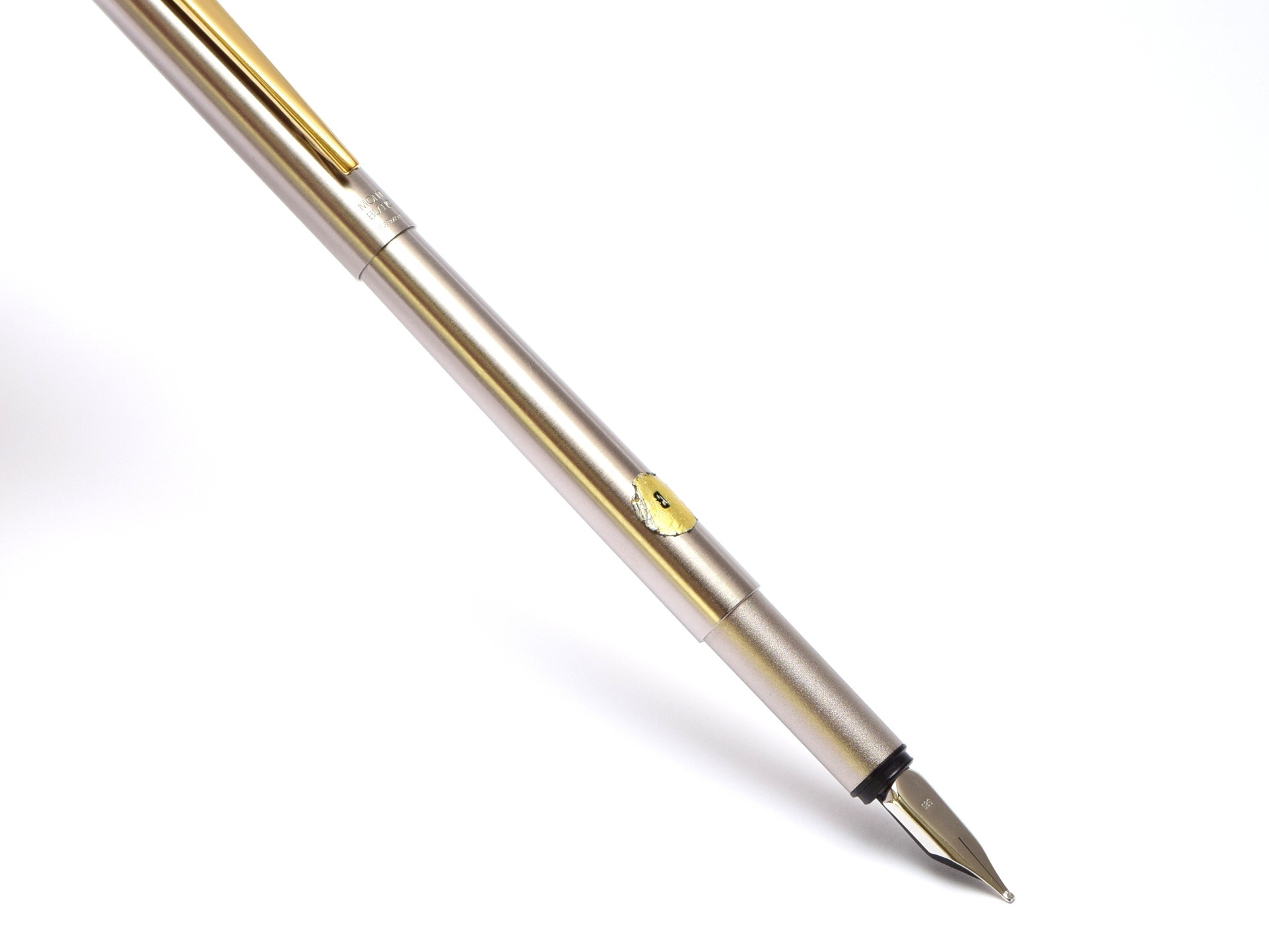 Stunning Indestructible 1980s MONTBLANC Noblesse Oblige Gold & Matte ...