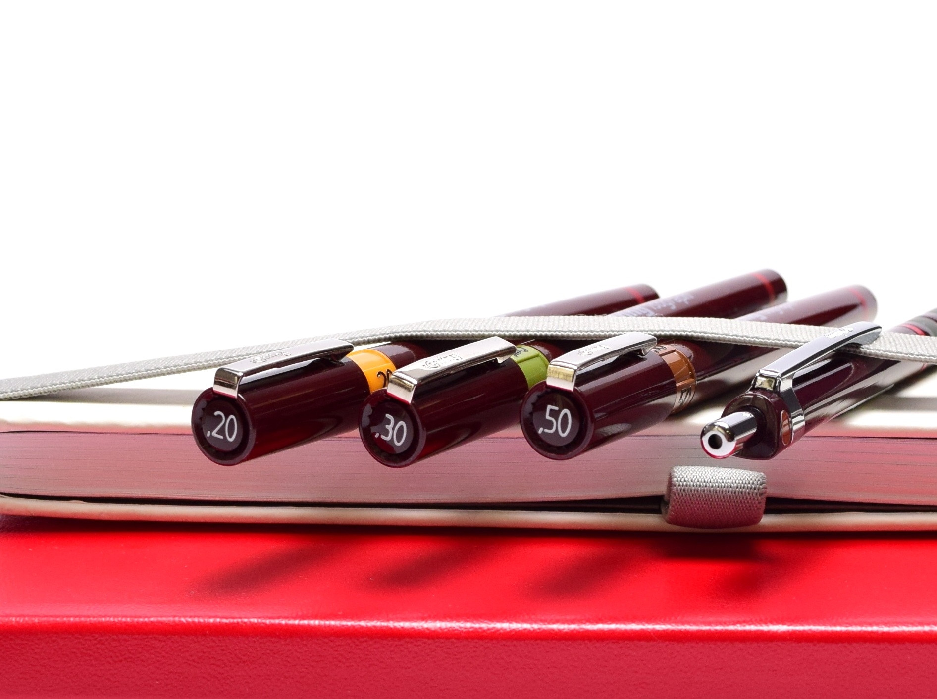 NOS Vintage Rotring Isograph Junior Set 3 Technical Pens 0.20mm, 0.30mm ...