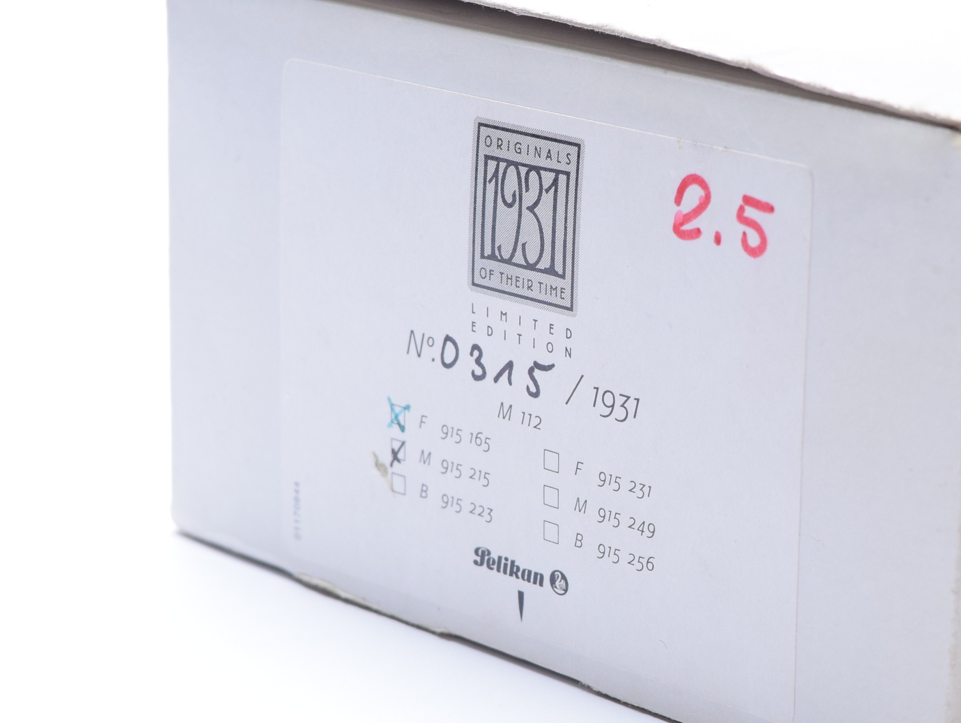 Stunning Limited Edition 315/1931 Year 2000 NOS Never Used Pelikan M112 ...