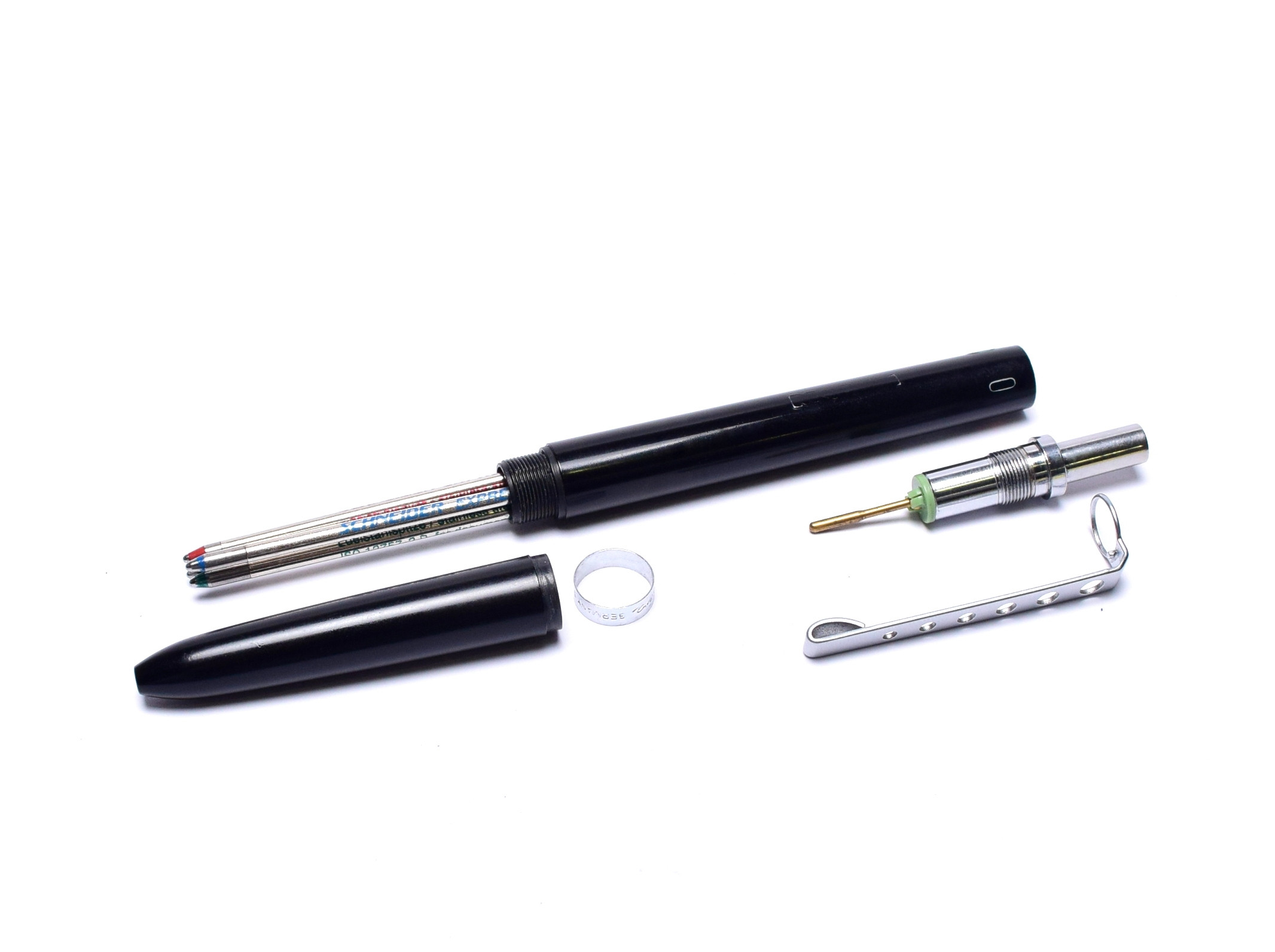 1980s Vintage Montblanc Carrera 570 4 Color Black, Red, Blue & Green ...