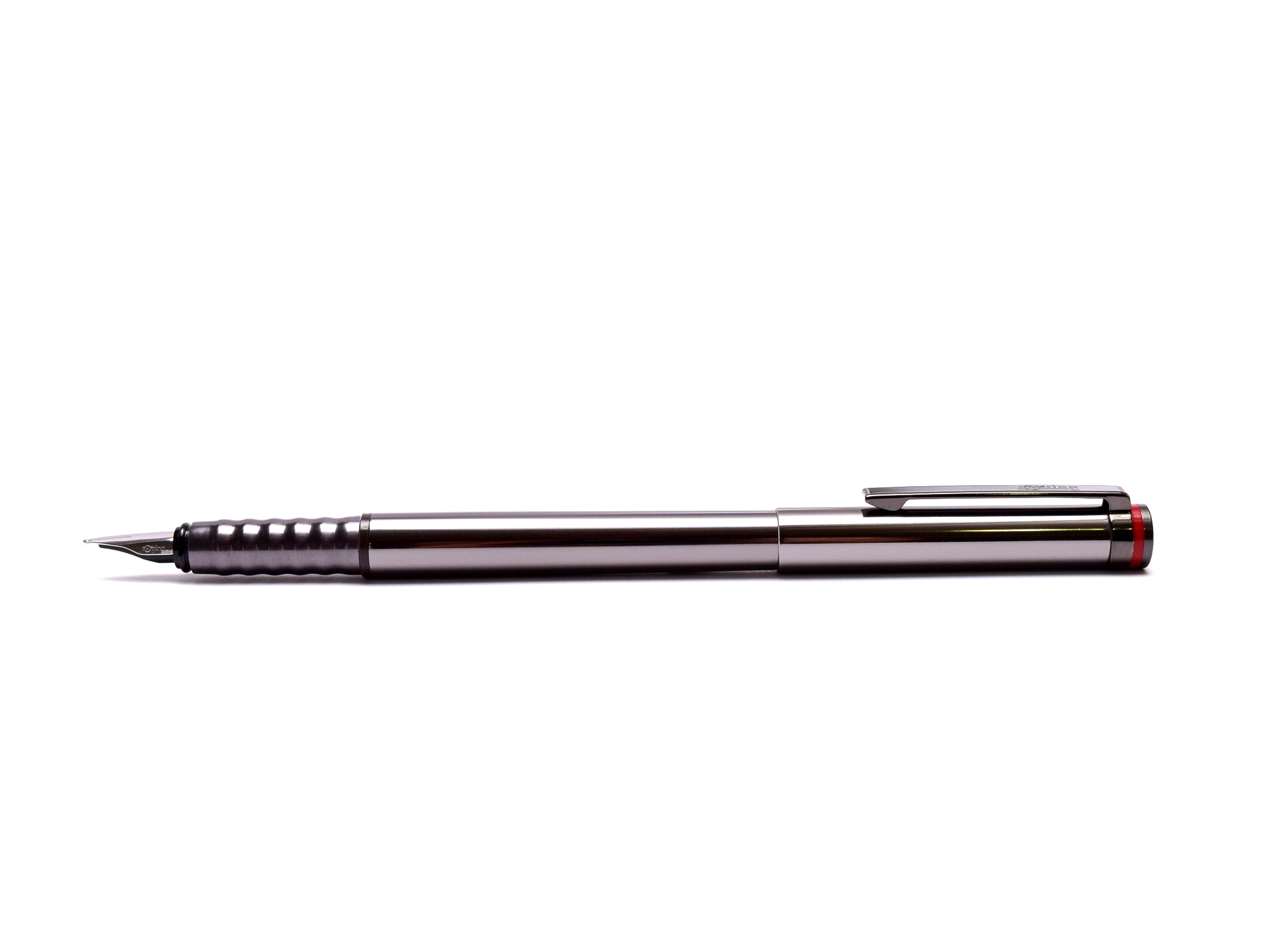 2000 Rotring (400) Esprit Anthracite Gunmetal Dark Grey Anodized M Nib ...