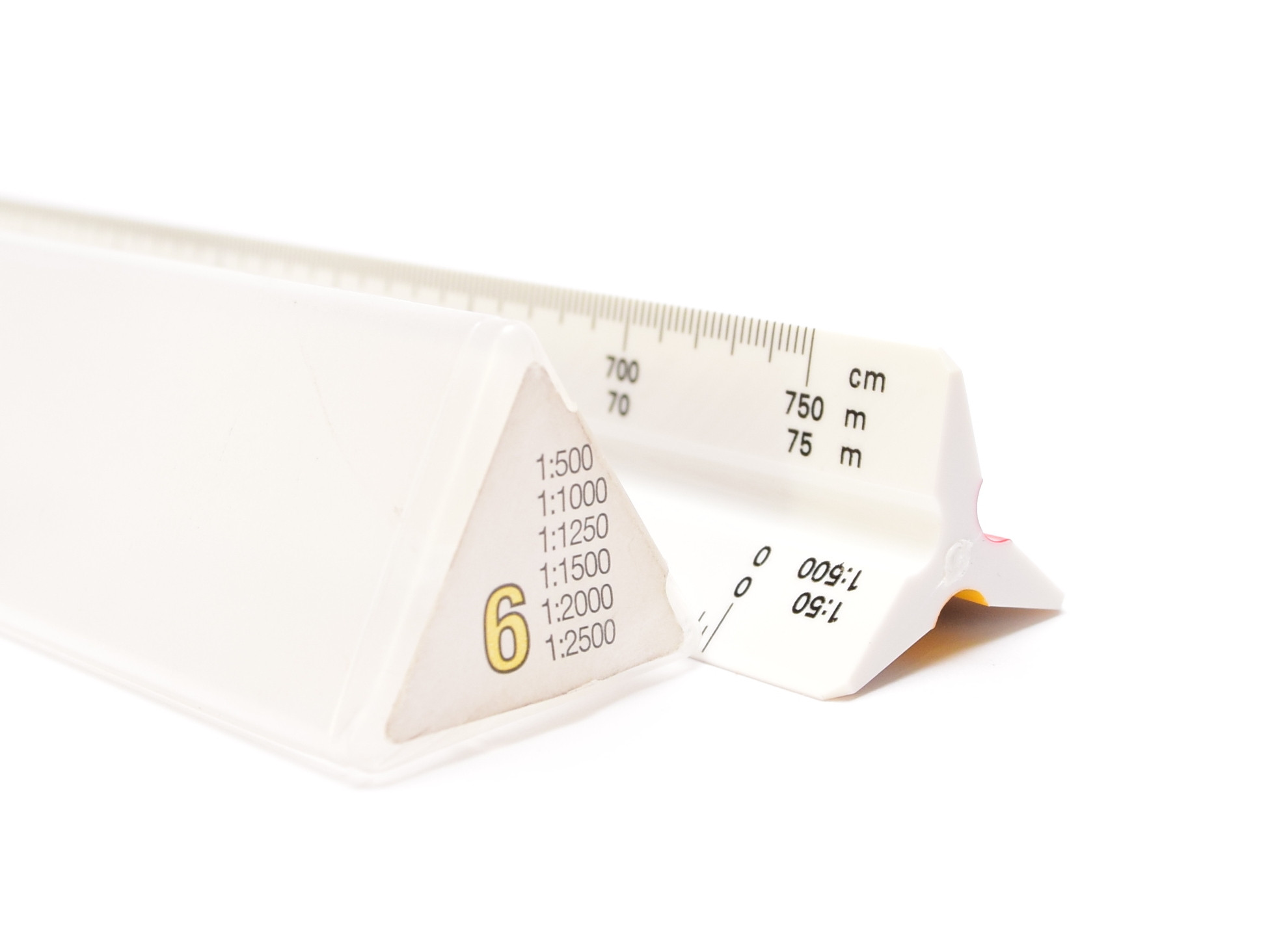 NOS Vintage Rotring Triangular Scale Ruler R8020230 - ARCHITECT 6 In ...