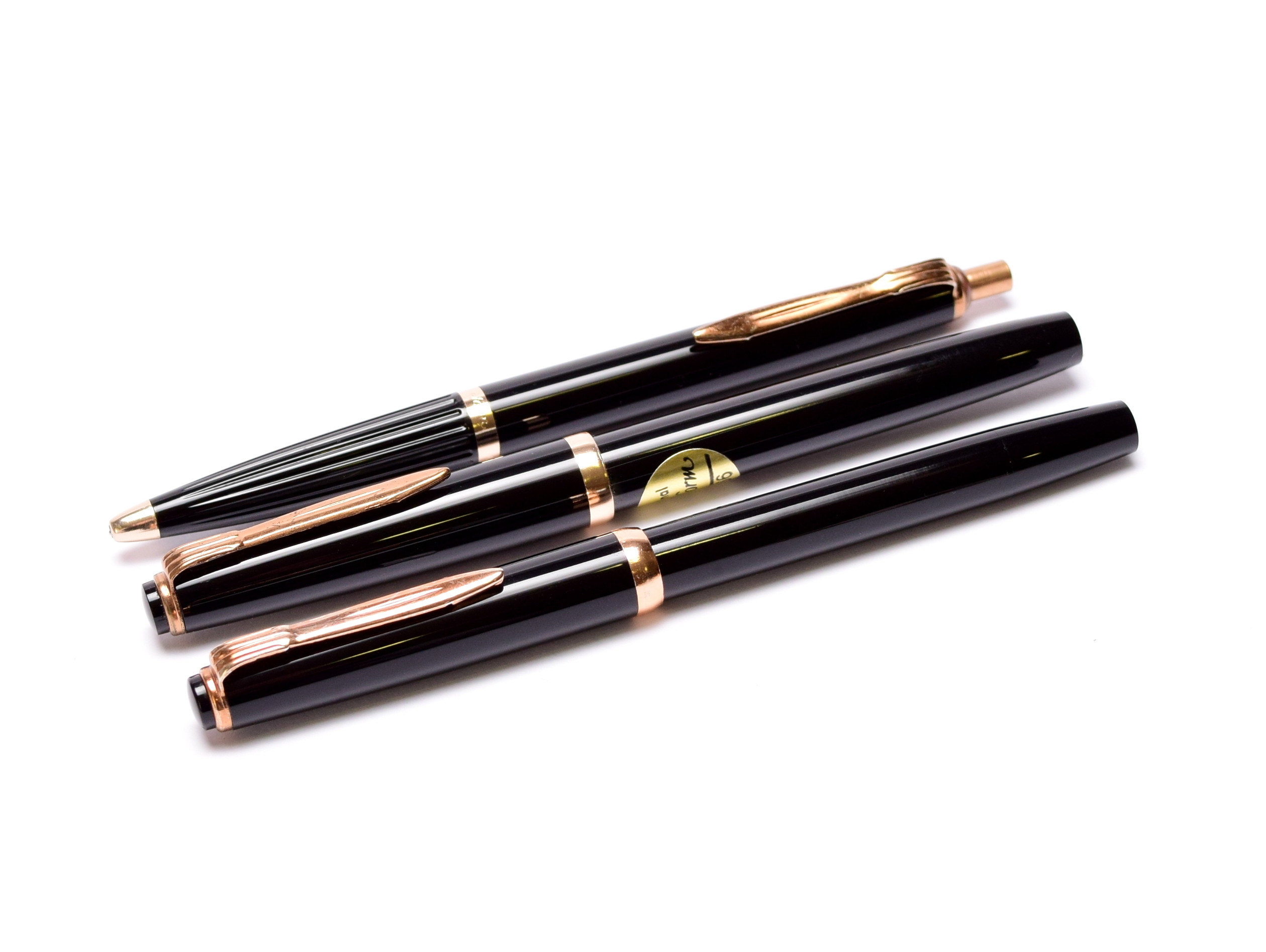 Reform No.1745 No.620 & No.966 F Fine Nib Fountain Ballpoint & Marker ...