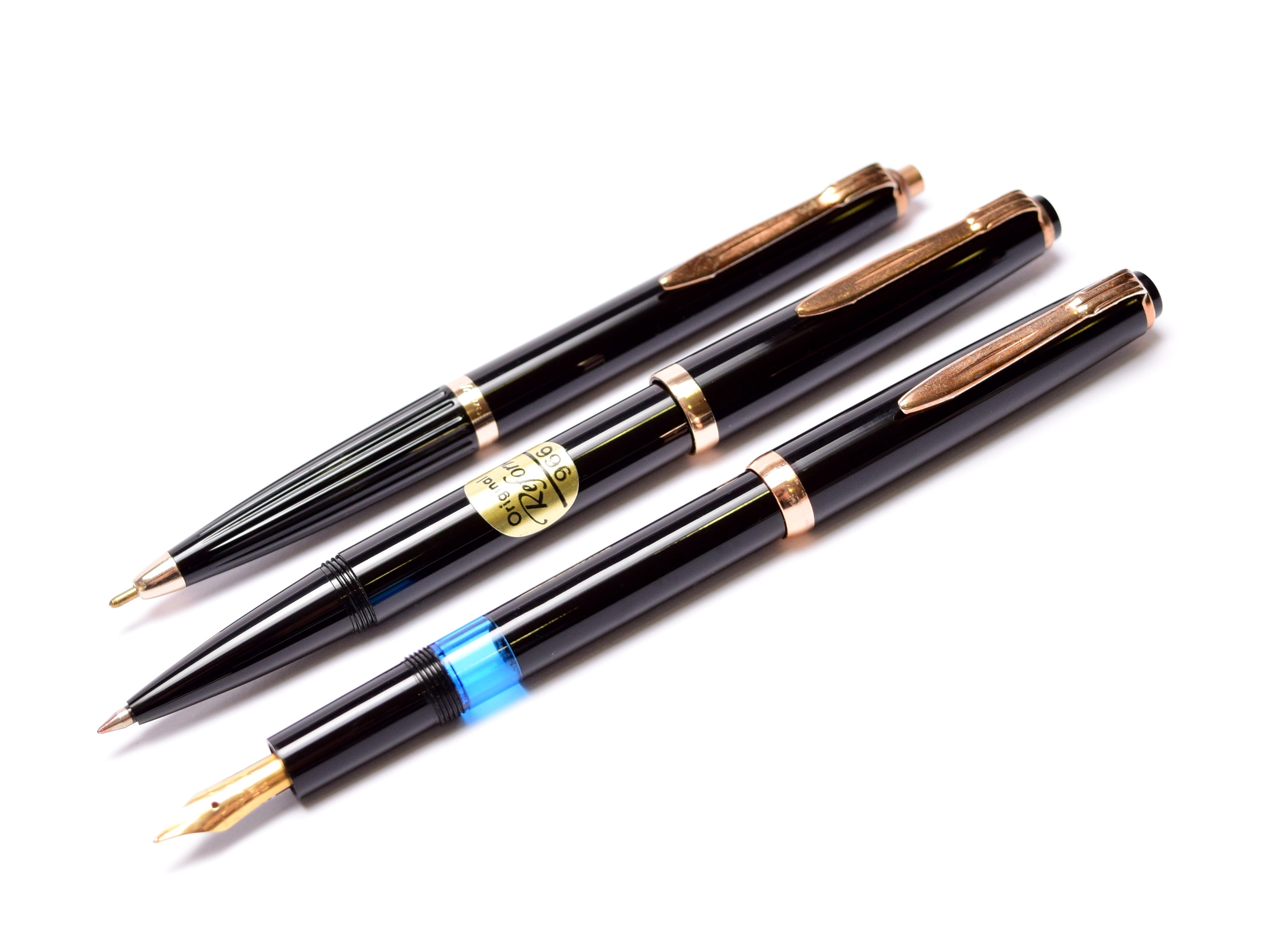 Reform No.1745 No.620 & No.966 F Fine Nib Fountain Ballpoint & Marker ...