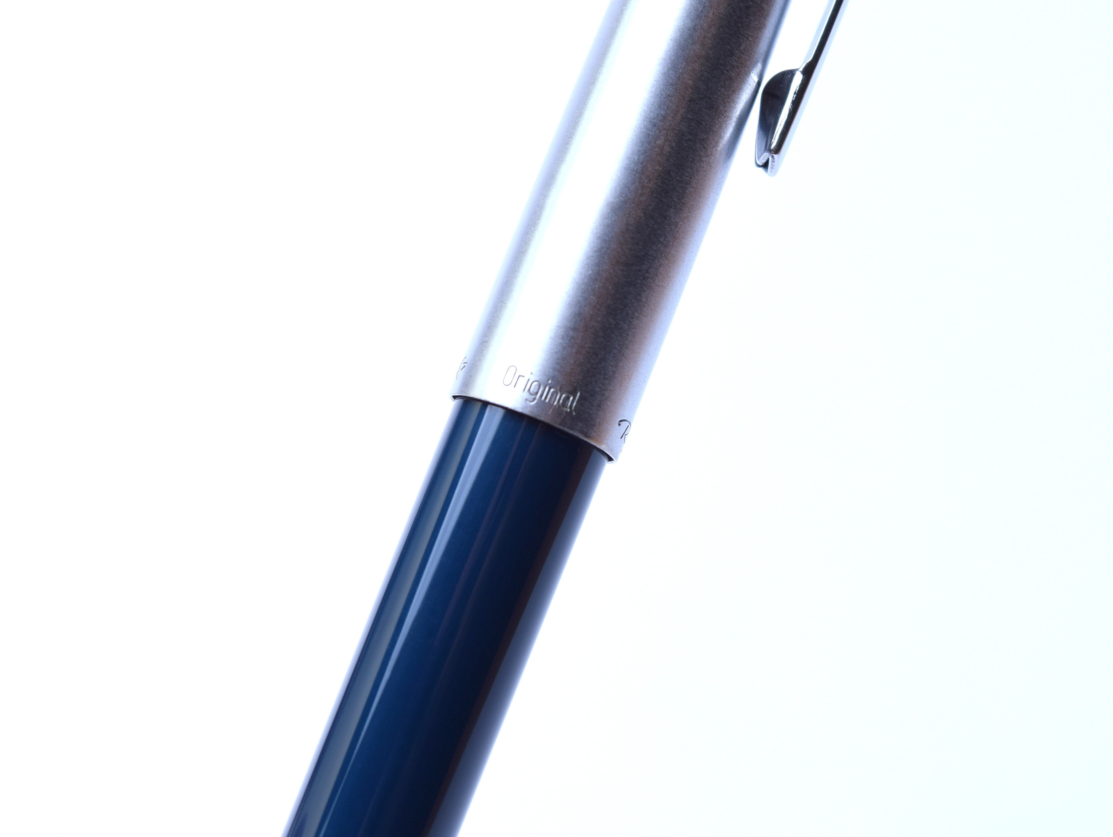 1970's Reform Classic Dark Blue and Steel Super Flexible 14K 585 Gold ...