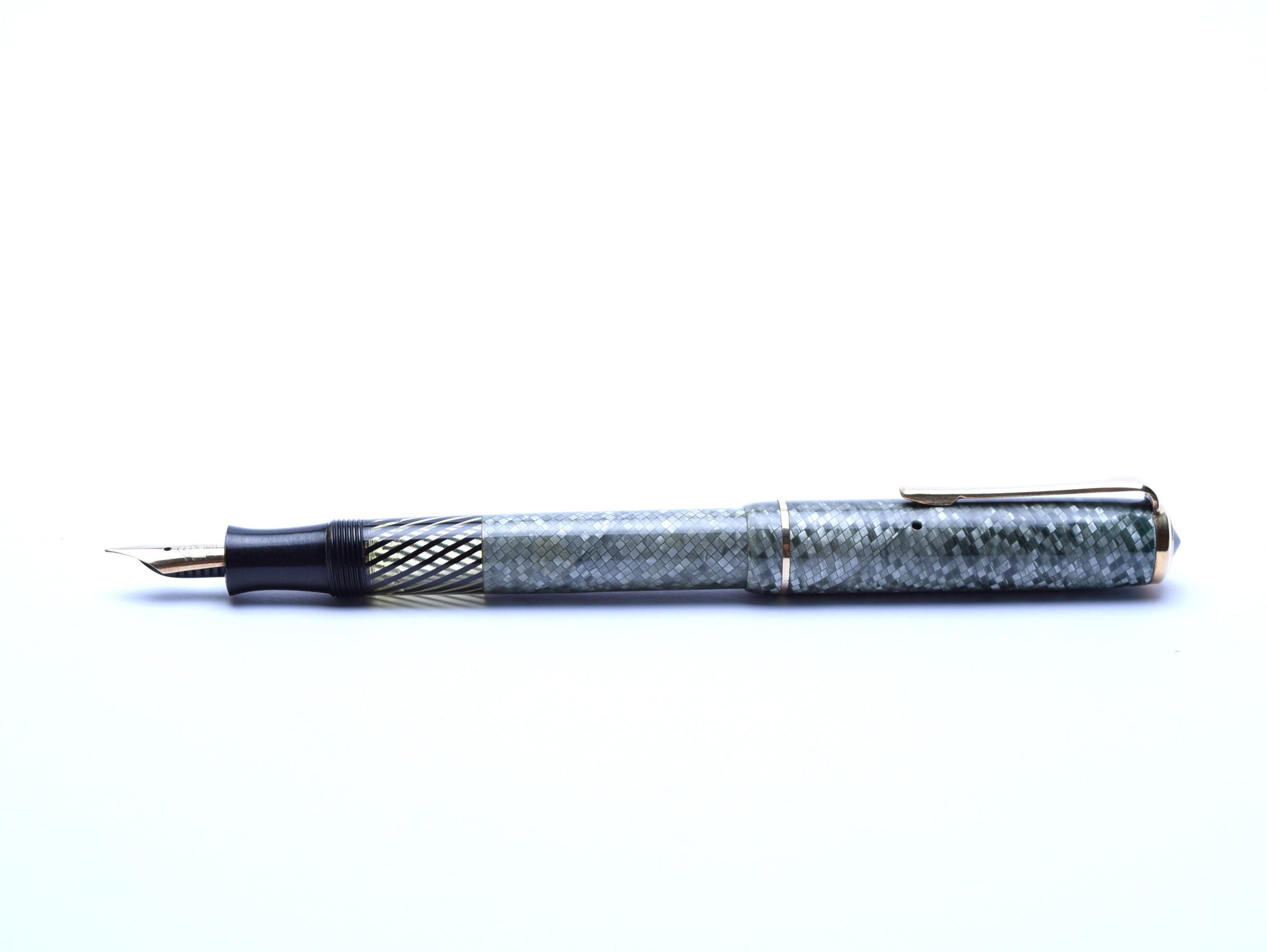 1950's Original Merz & Krell Snake Skin Pen with Super Flexible EF to ...