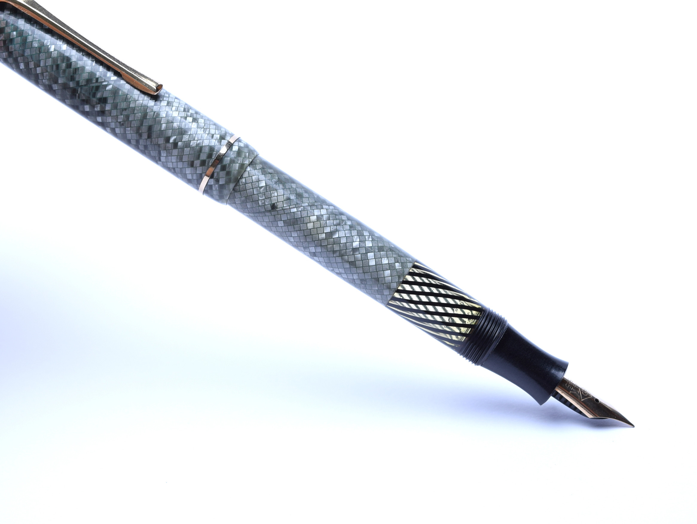 1950's Original Merz & Krell Snake Skin Pen with Super Flexible EF to ...