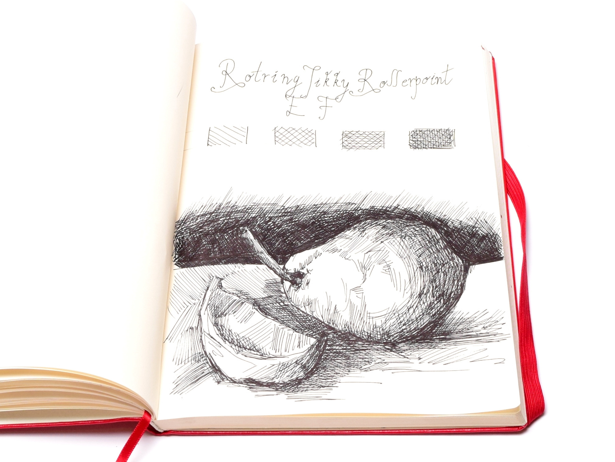 NEW Rotring Tikky Rollerpoint EF Extra Fine Point Tip Black Free Ink ...