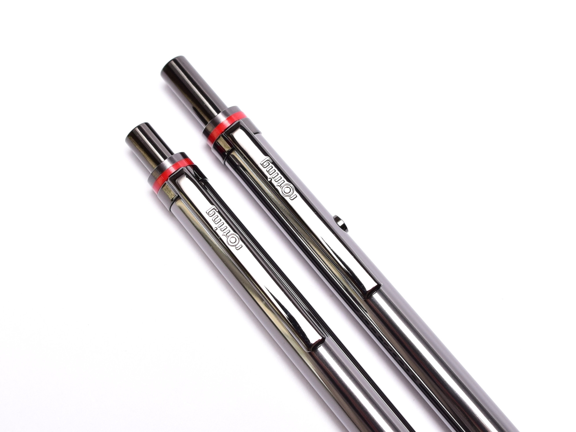 Rotring Esprit Double Push Anthracite Grey Ballpoint Pen & 0.5 mm ...