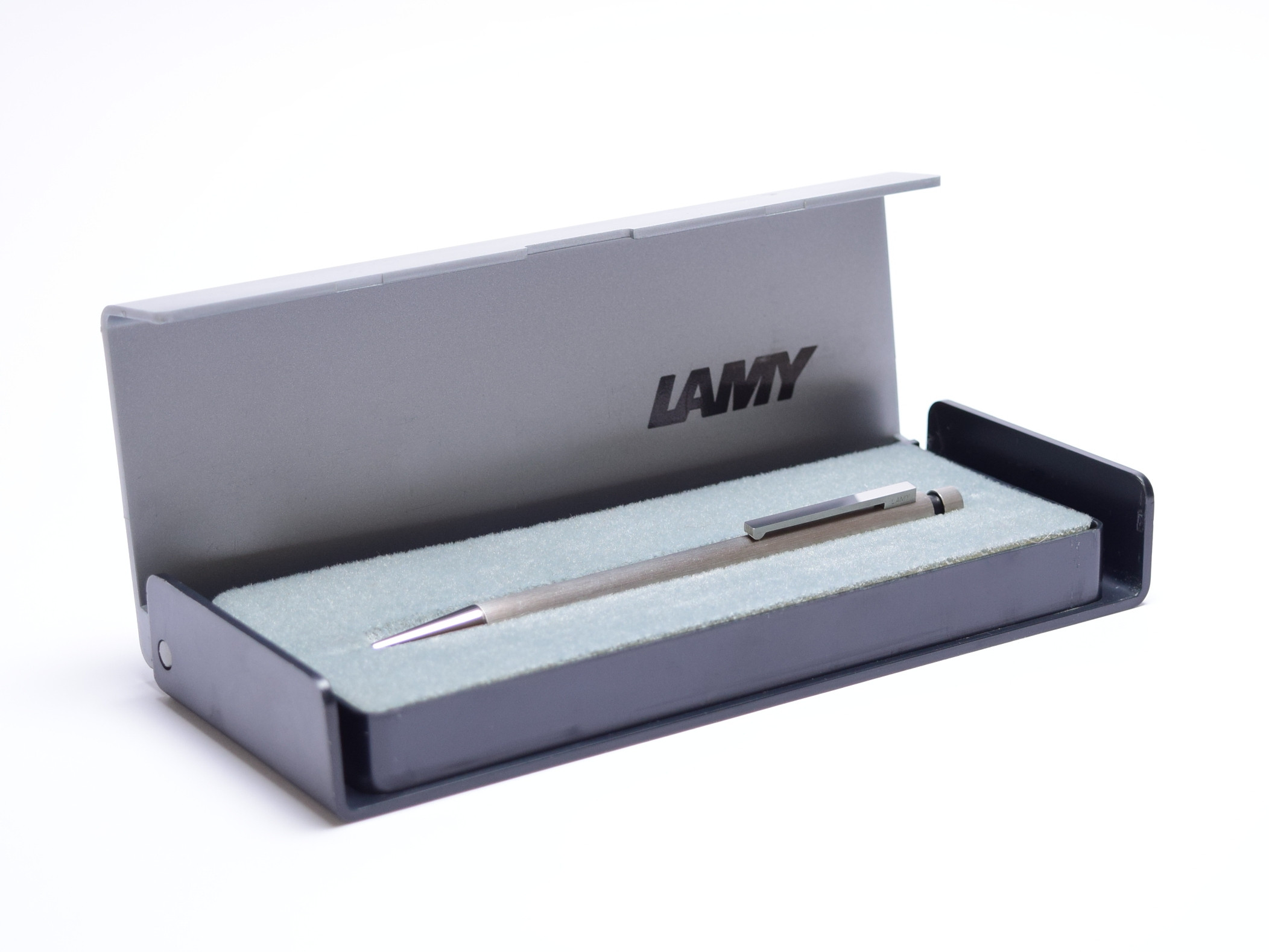 The Original 1990s Brushed Matte Stainless Steel Lamy CP1 Ballpoint Pen ...