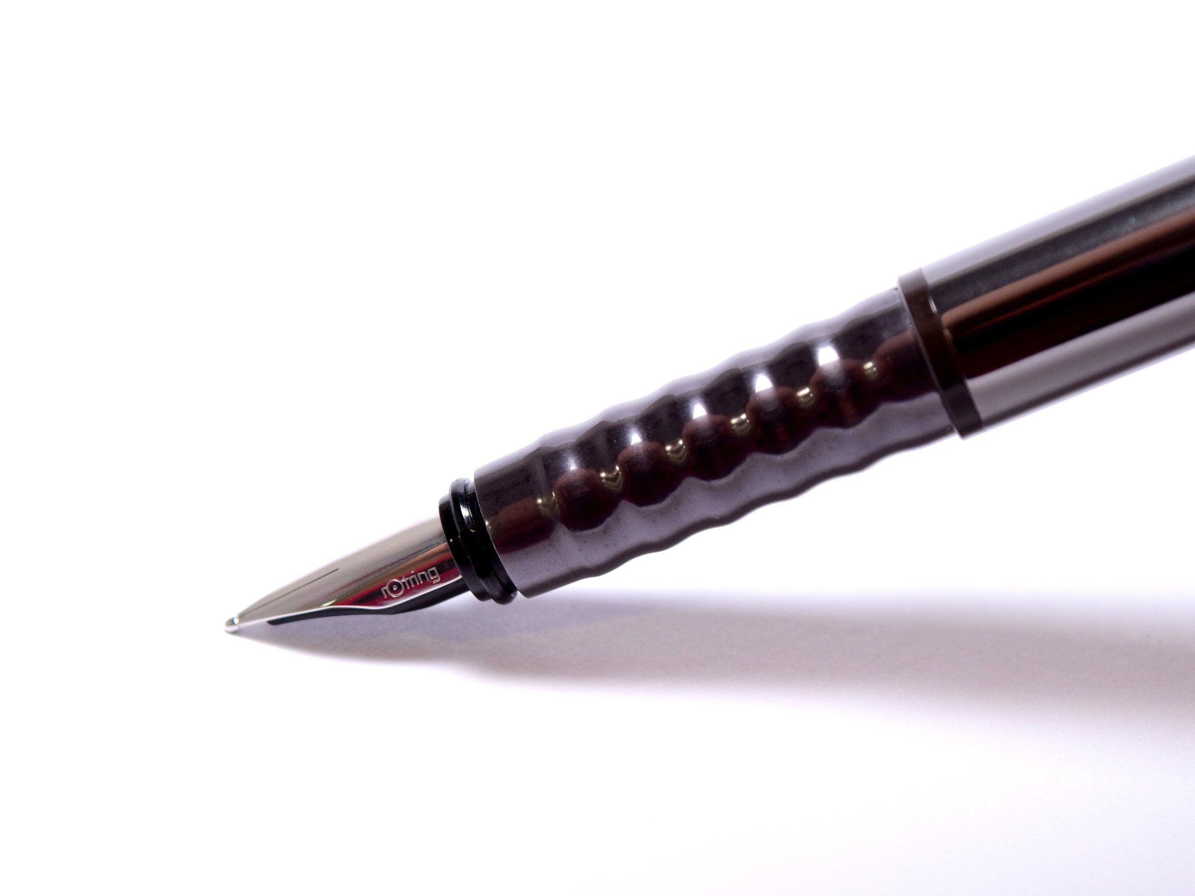 2000 Rotring (400) Esprit Anthracite Gunmetal Dark Grey Anodized M Nib ...