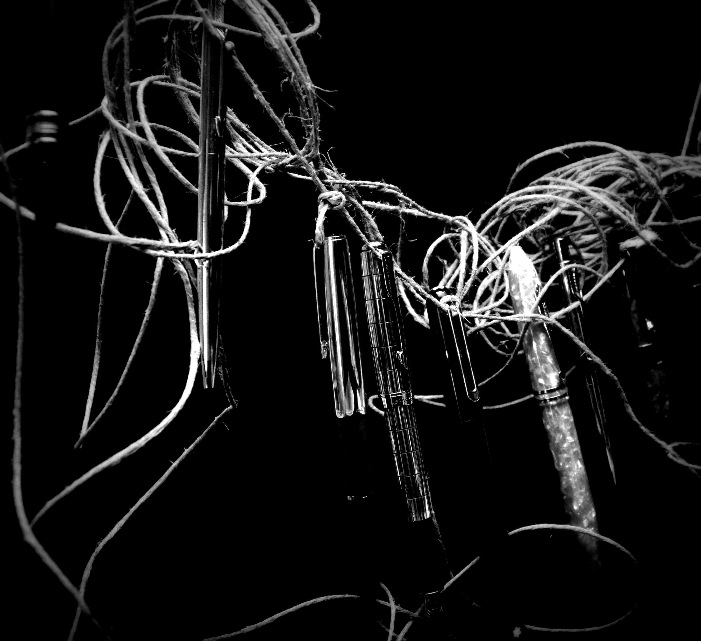 Scary Pens Gallery Halloween special fountain pen photo session