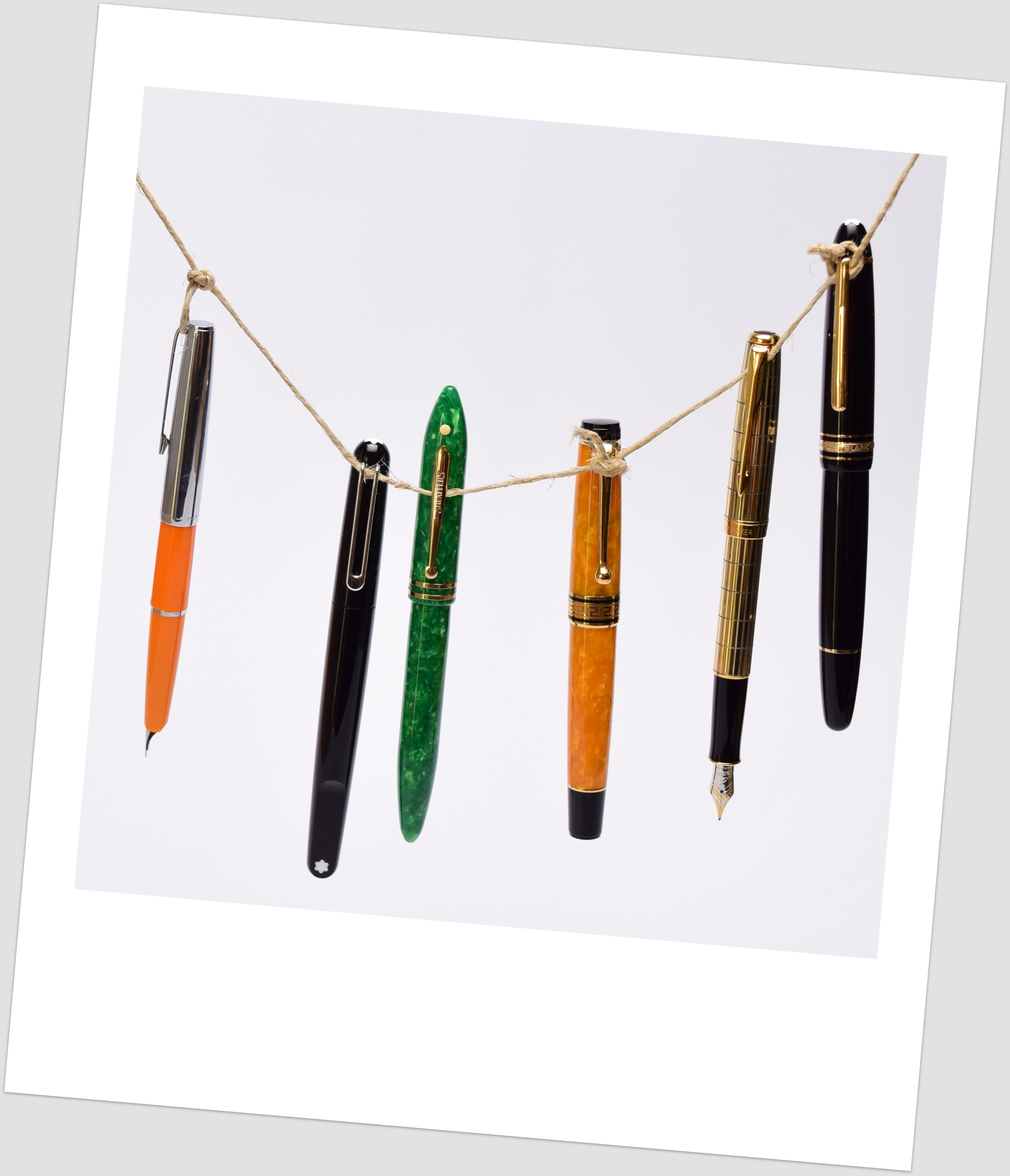 Scary Pens Gallery Halloween special fountain pen photo session