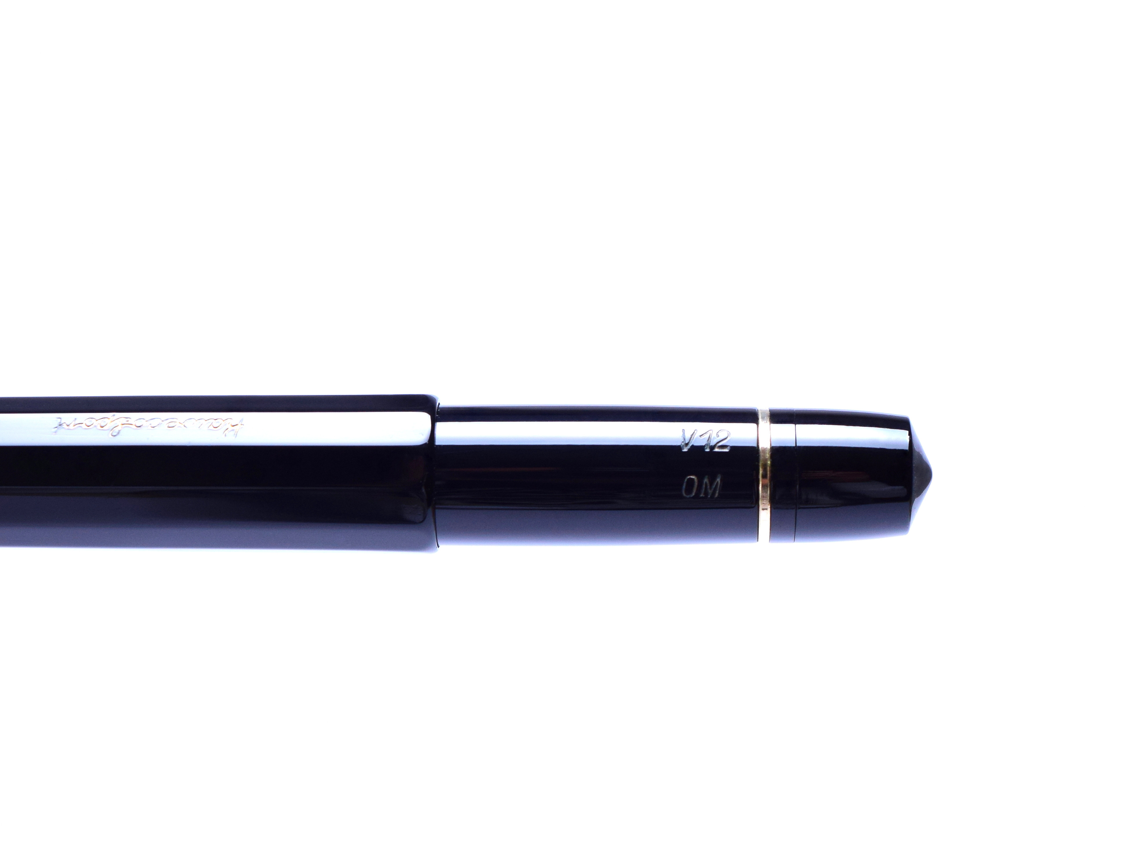 The Original 1950s True Pocket Size Black Resin 12 Sided KAWECO SPORT ...