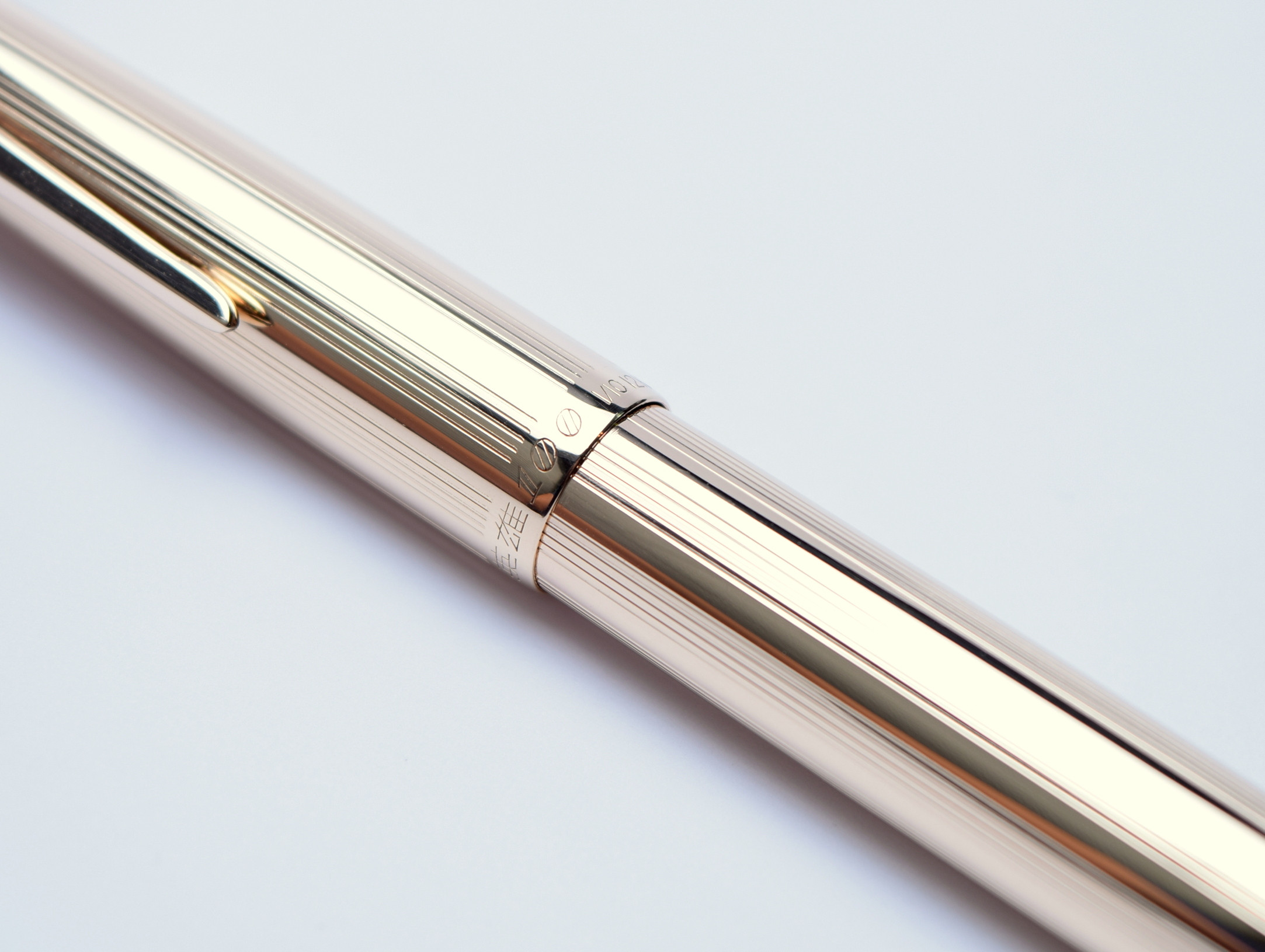 China's Best Pen HERO 100 (Parker 51) Rolled Gold 12K 1/10 EF Nib ...