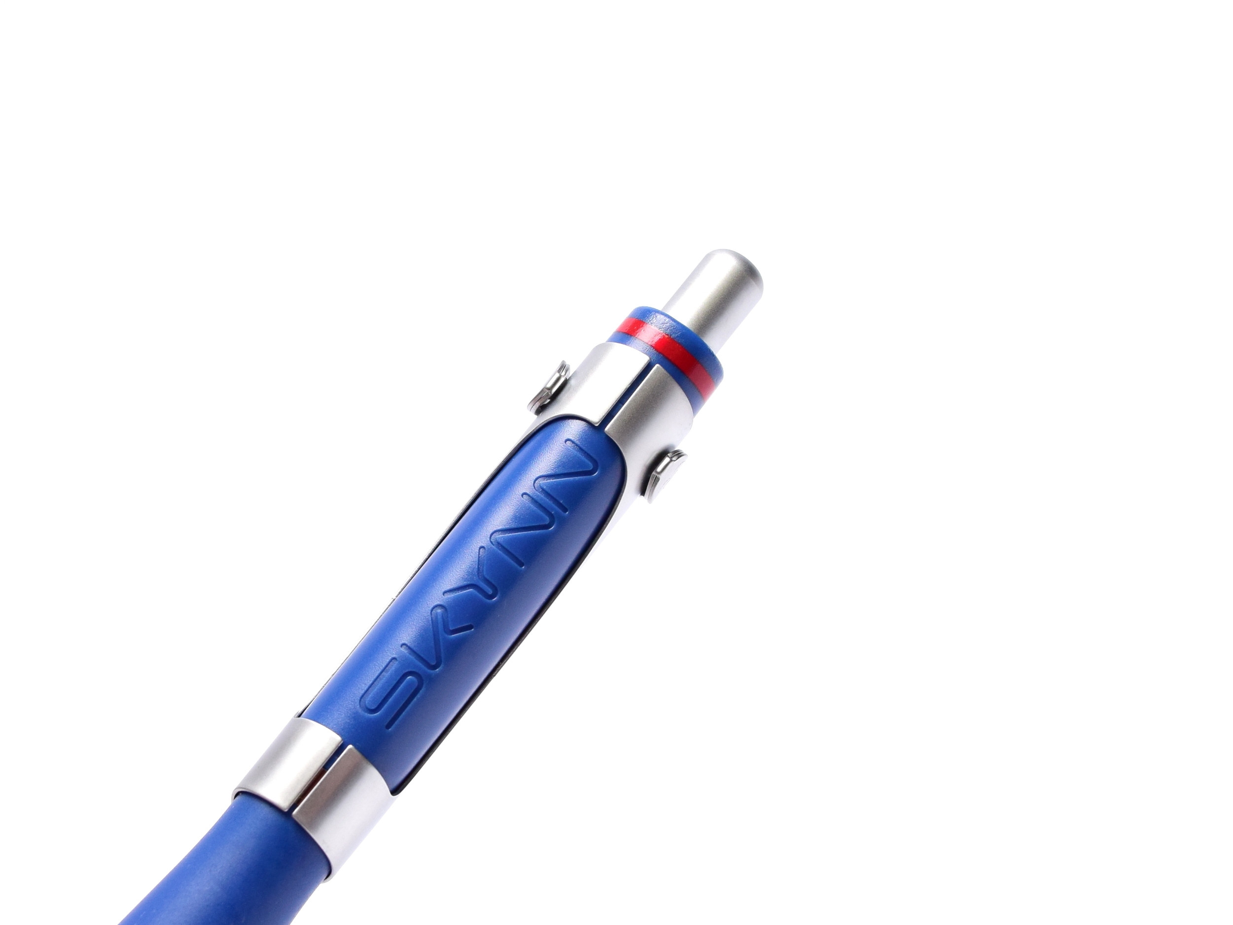 Vintage NOS 2000s Rotring Skynn Deep Blue & Matt Silver Jumbo G2 Refill ...