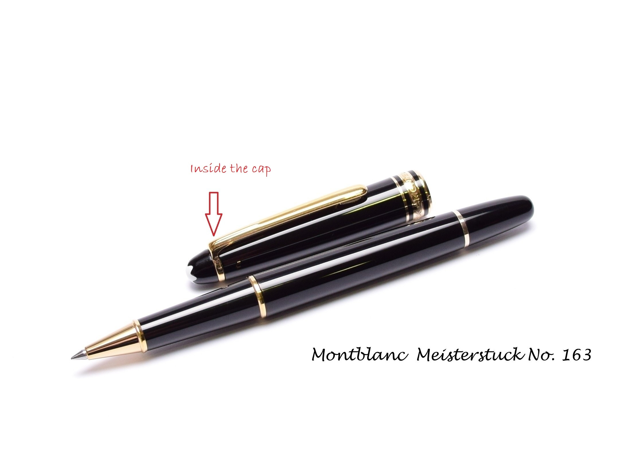 Vintage Montblanc No. 285 Ballpoint Pen Clip Part Spare Repair