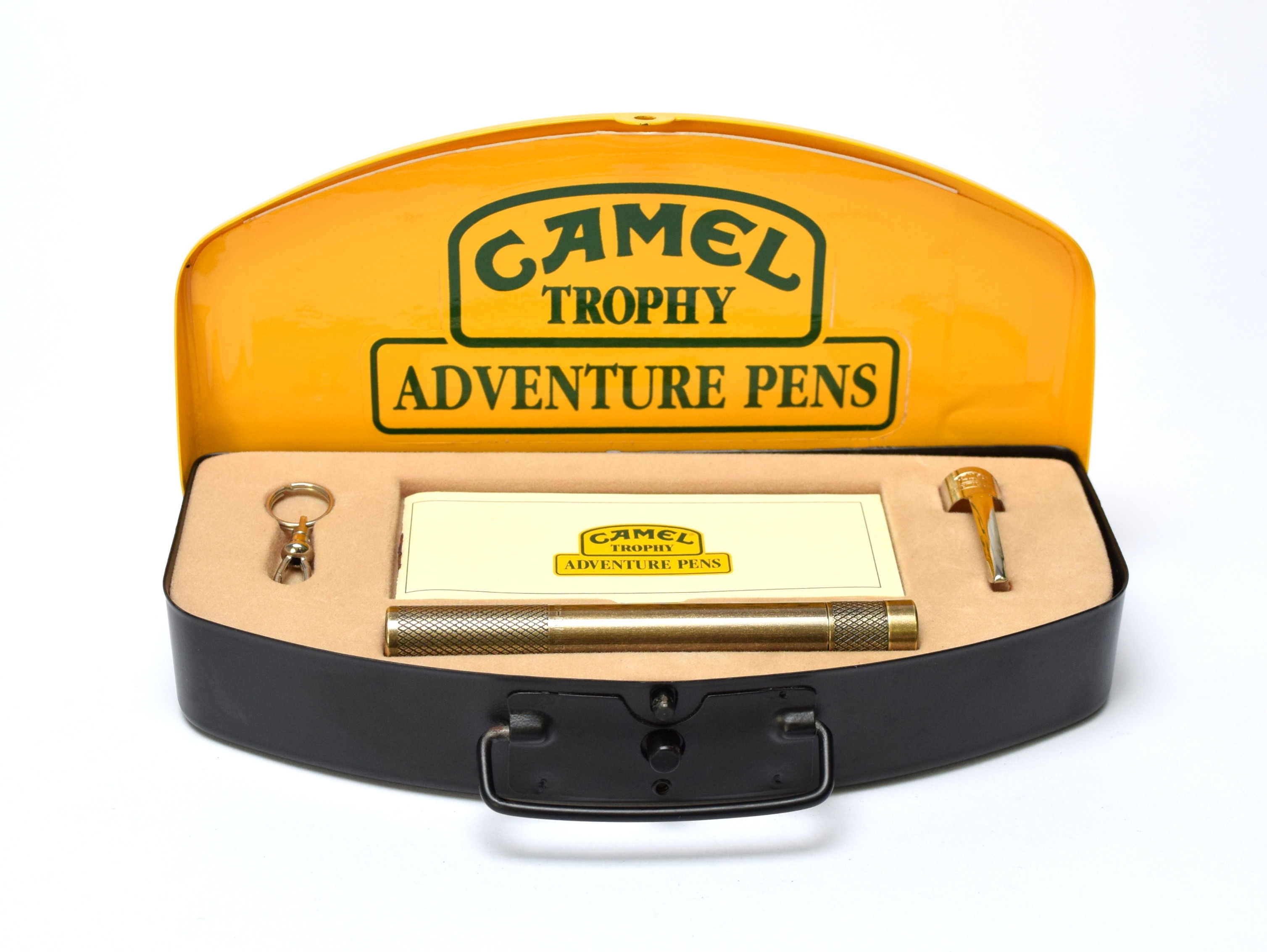 Amazing NOS 1995 CAMEL TROPHY ADVENTURE PENS Traveler Matt Bronze ...