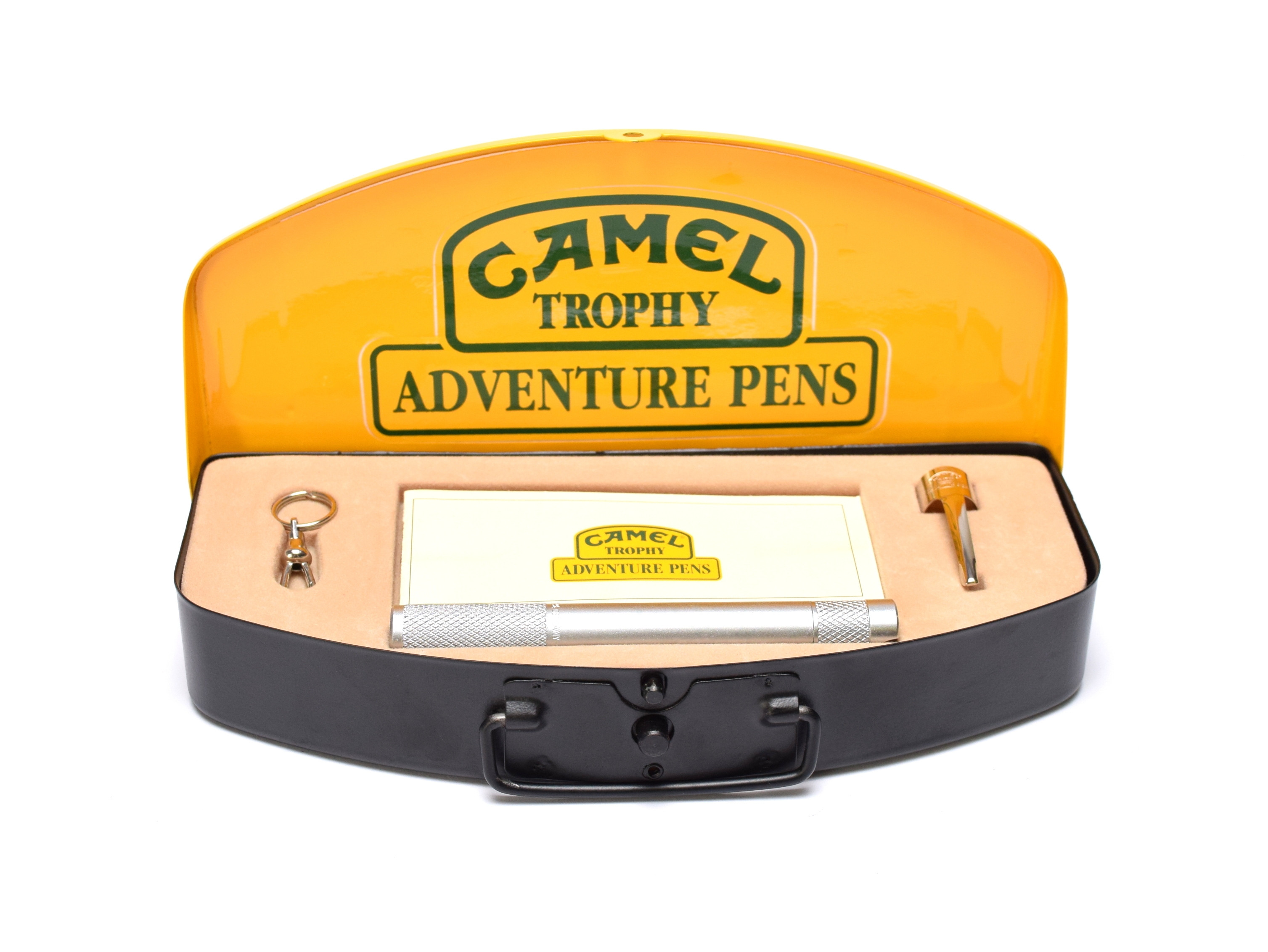 Amazing NOS 1995 CAMEL TROPHY ADVENTURE PENS Traveler Matt Silver ...