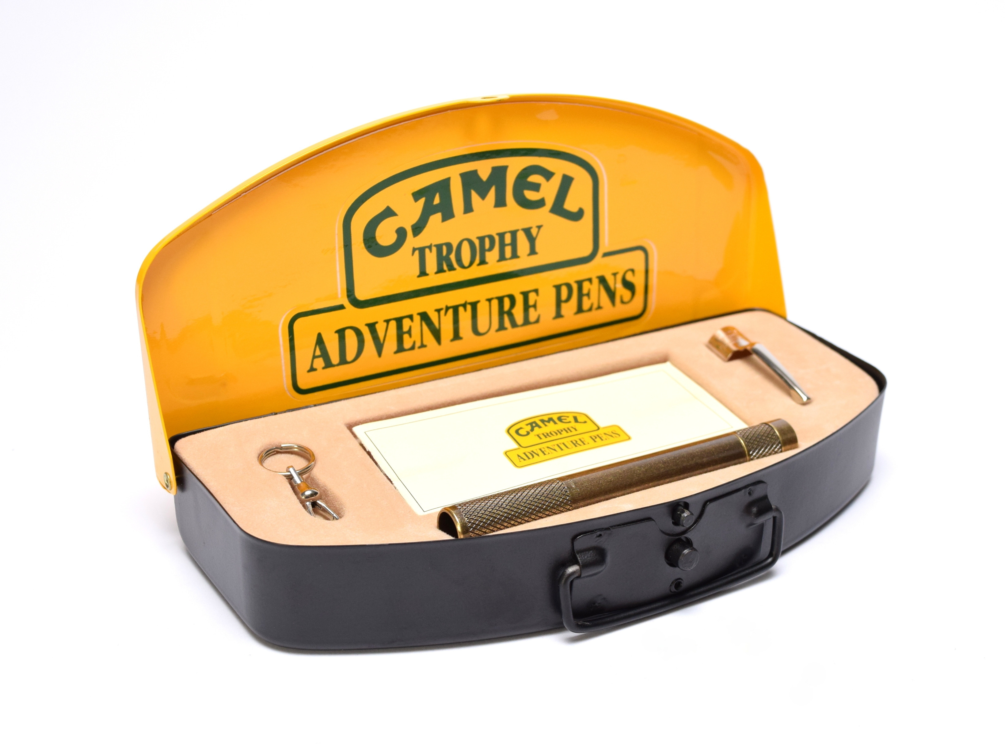 Amazing NOS 1995 CAMEL TROPHY ADVENTURE PENS Traveler Matt Bronze ...