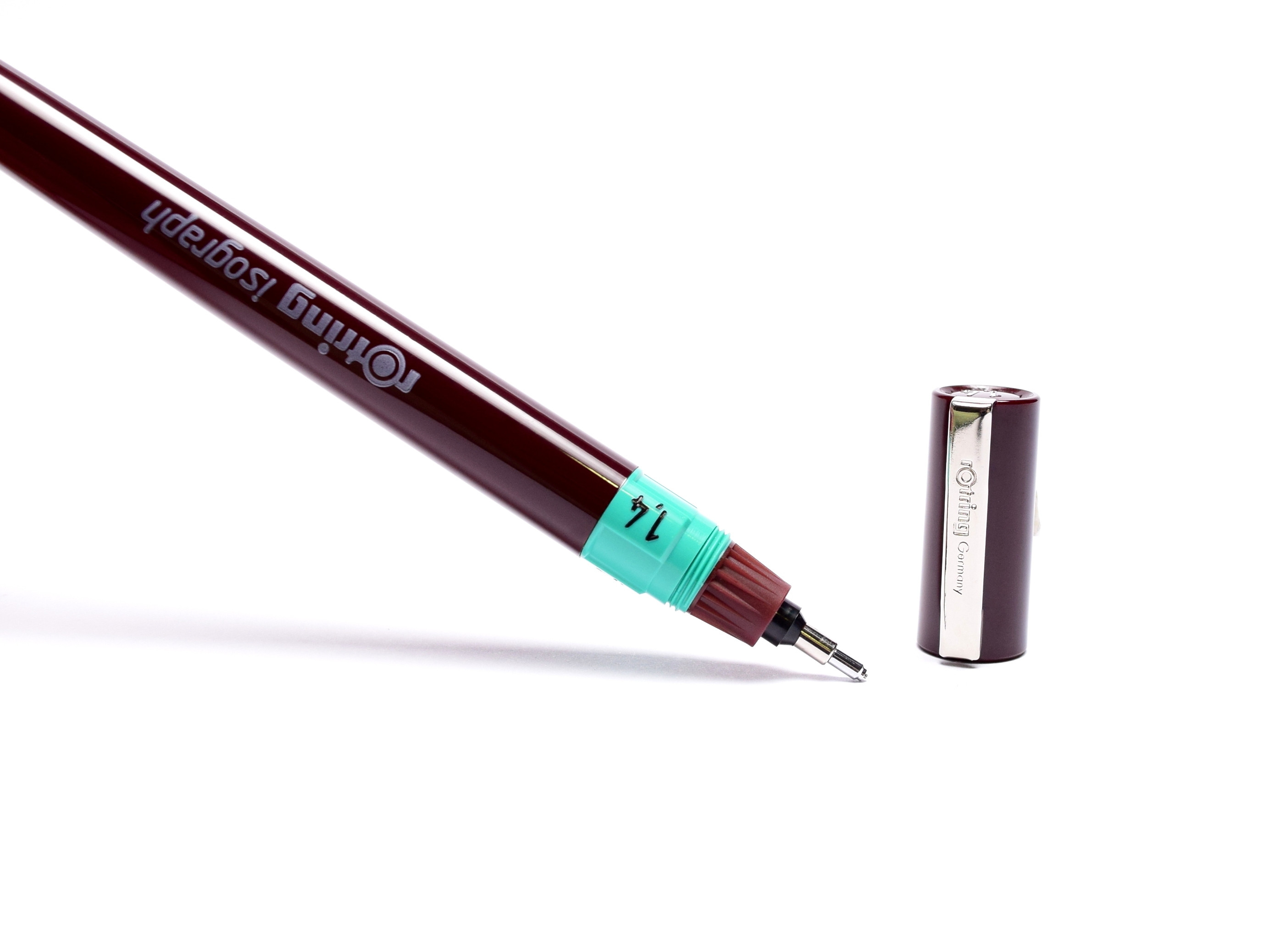 NOS Vintage Rotring Isograph Stainless Steel Tip Technical Pen Made in ...