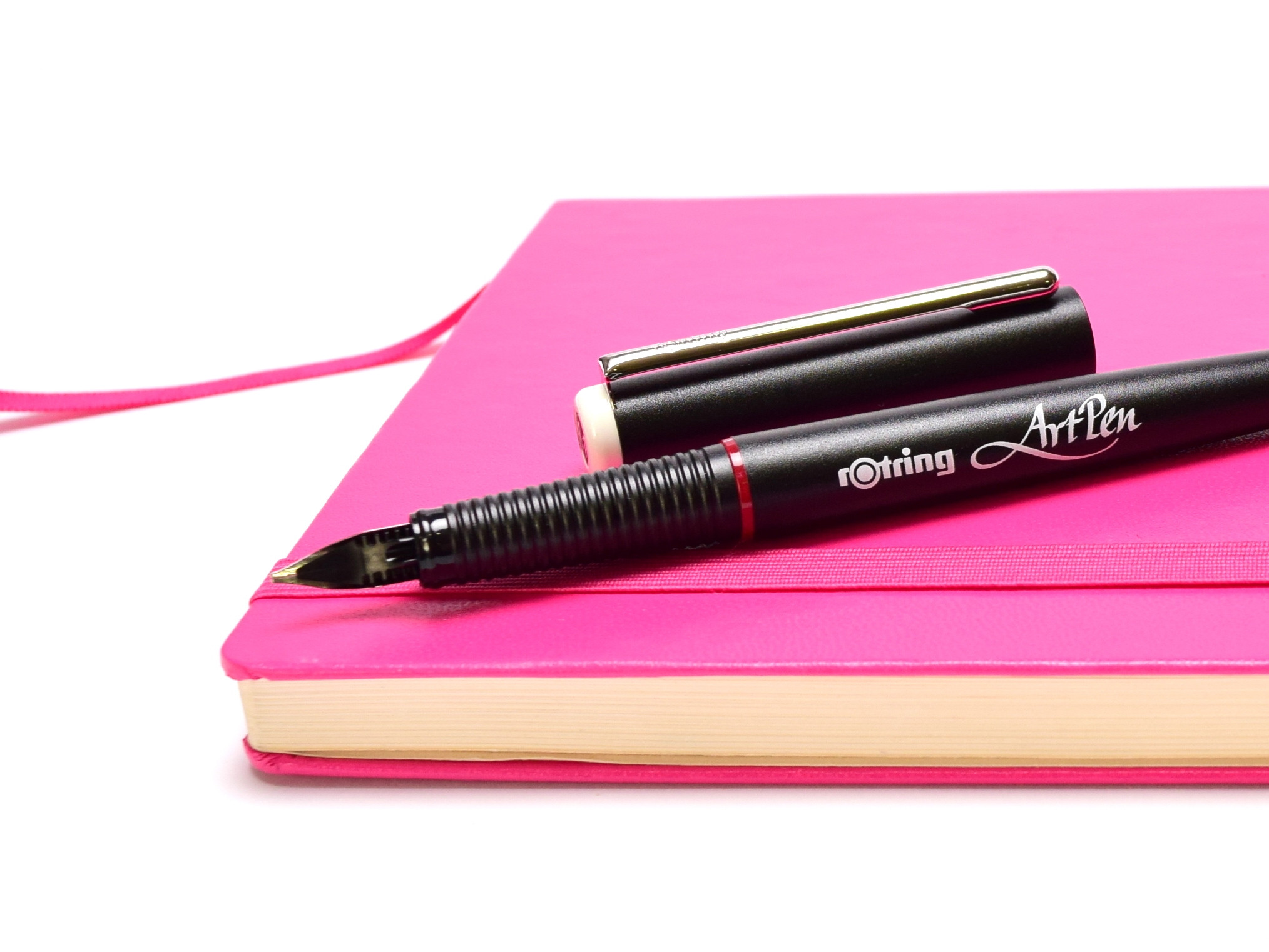 Vintage Rotring Artpen Calligraphy 1.5mm Nib Fountain Pen NOS In Carton ...