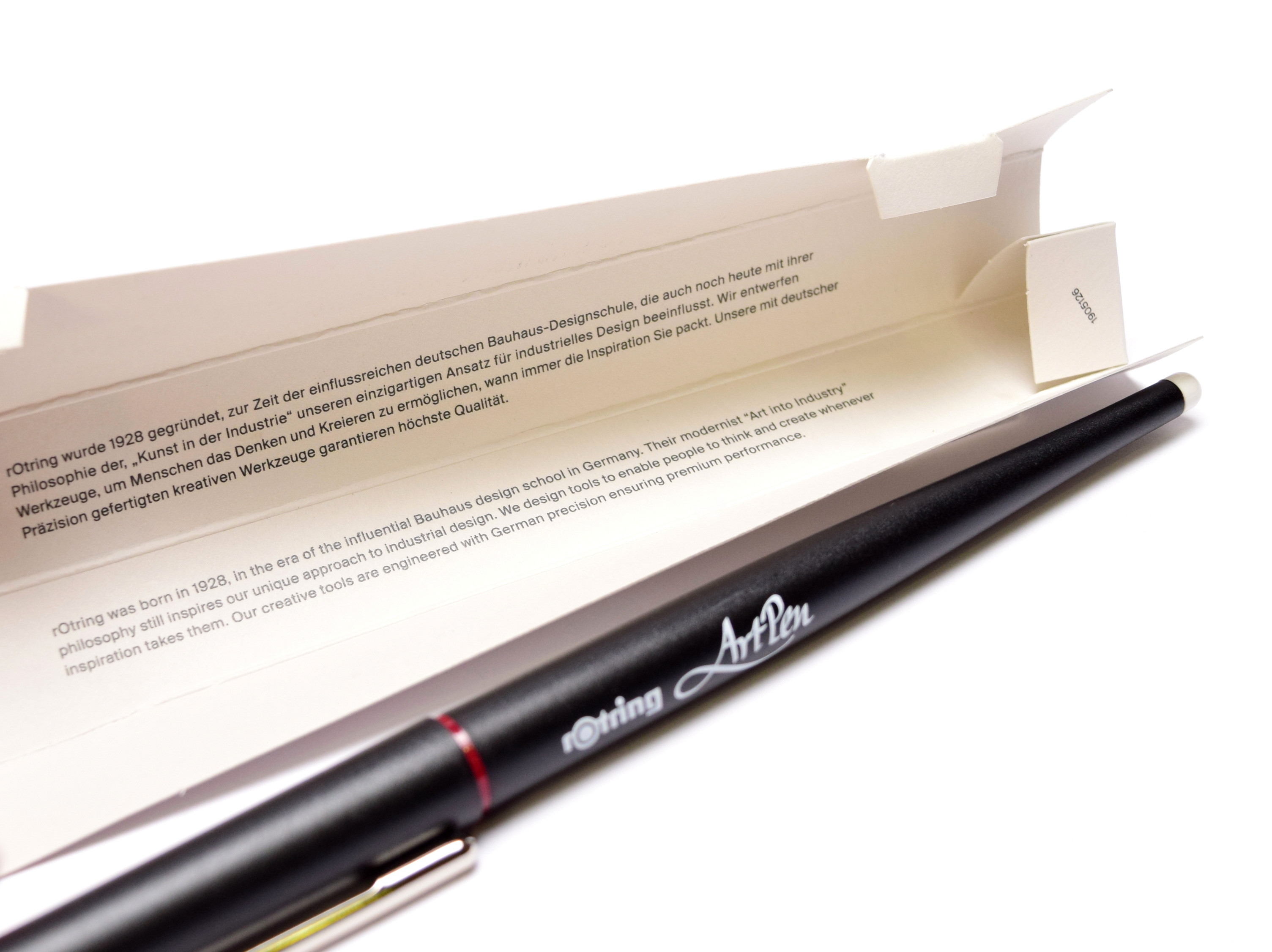 Vintage Rotring Artpen Calligraphy 1.5mm Nib Fountain Pen NOS In Carton ...