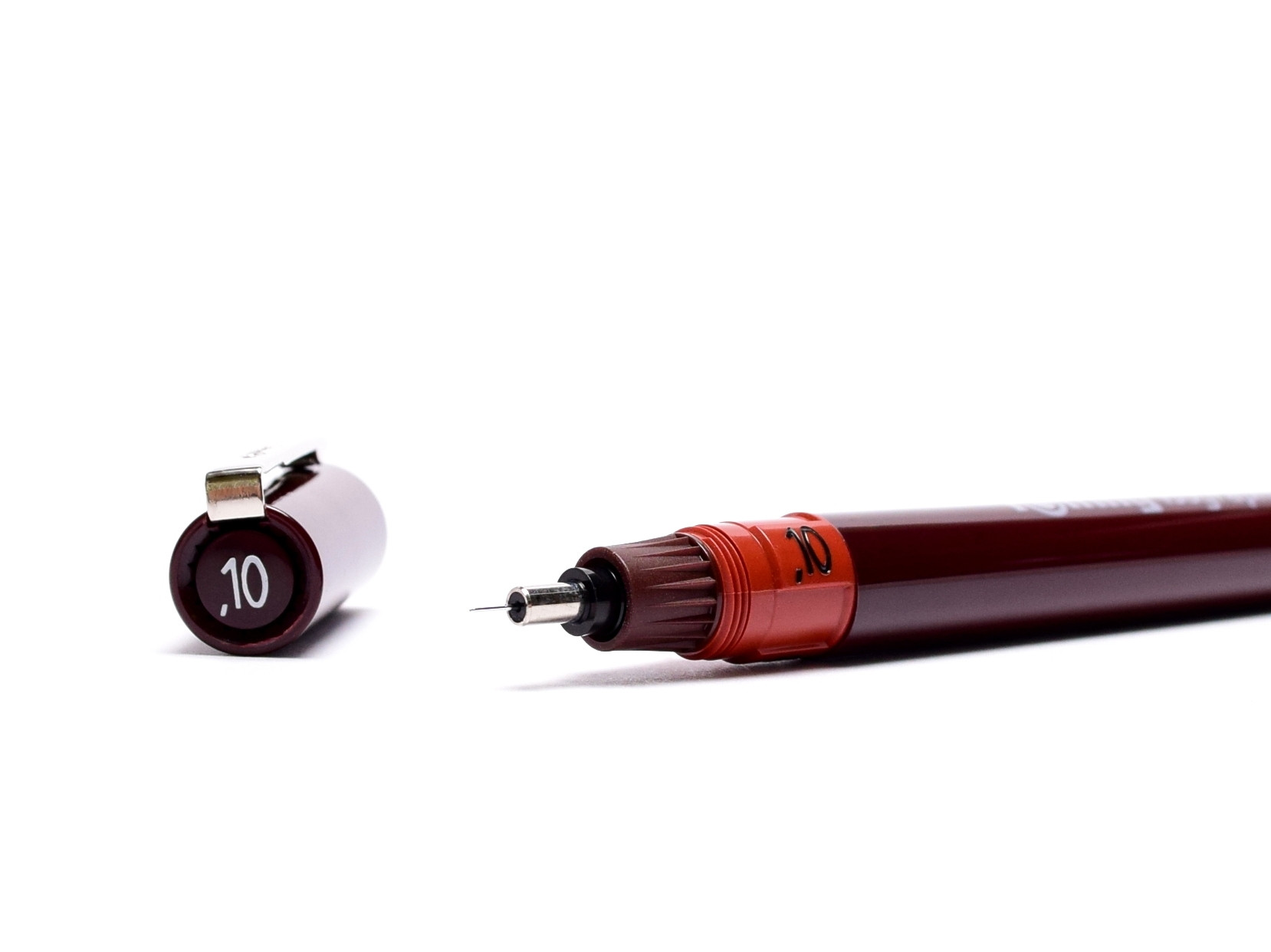 Vintage Rotring Isograph Stainless Steel 0.1mm/ 0,5mm Tip Technical Pen ...