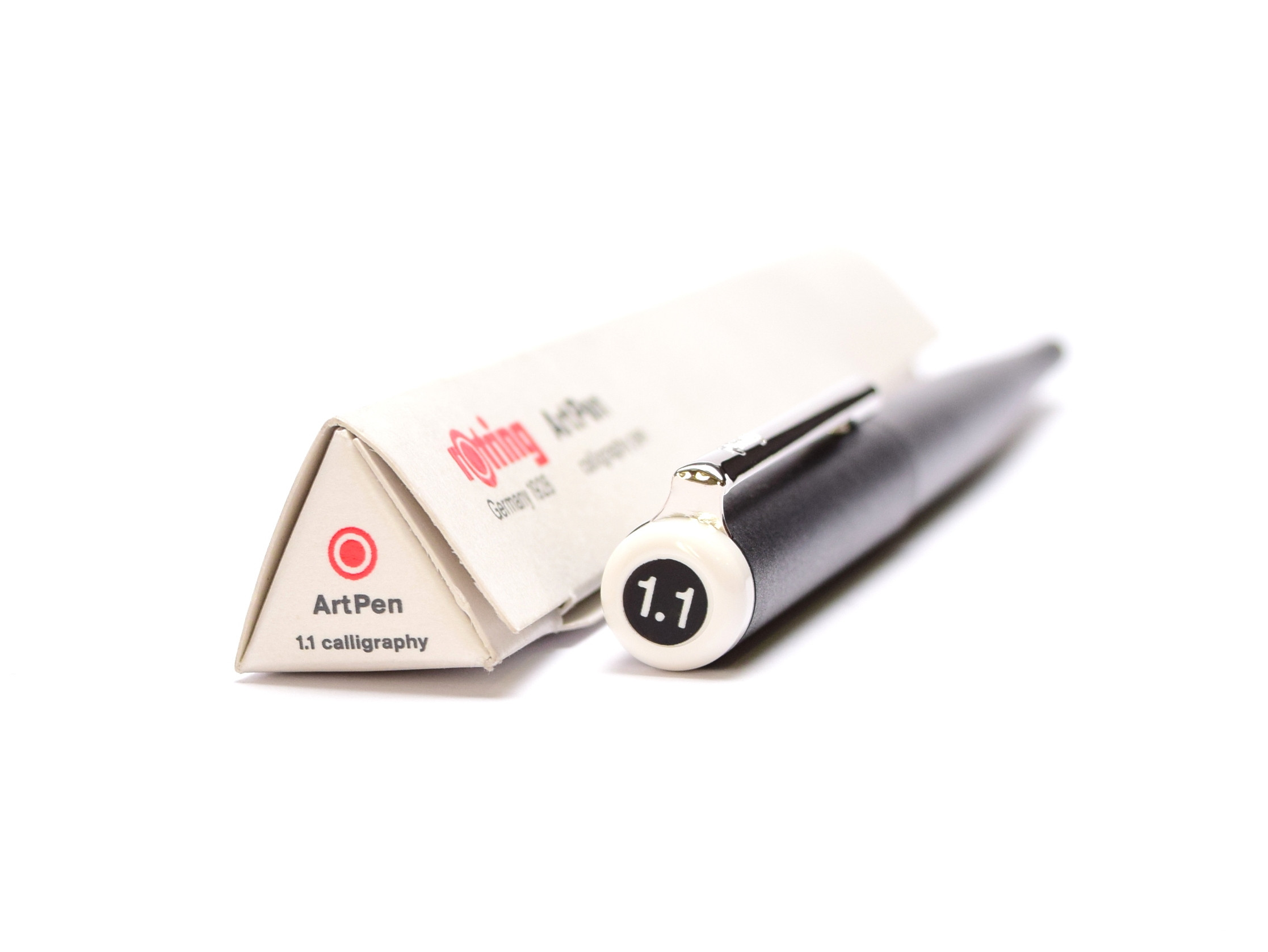 Vintage Rotring Artpen Calligraphy 1.1mm Nib Fountain Pen NOS In Carton ...