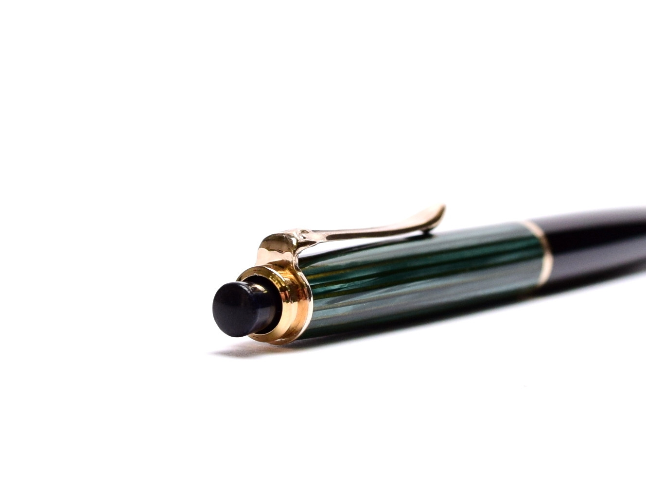 Vintage Rare 1950s Pelikan 450 Slimline Tortoise Green & Gold Filled ...