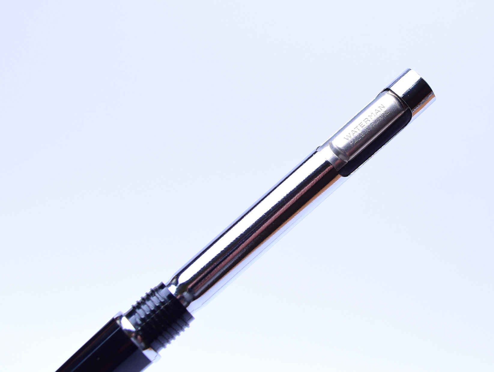1970's Waterman France (C/F) CONCORD Brushed "Argente Rhodie" Silver ...