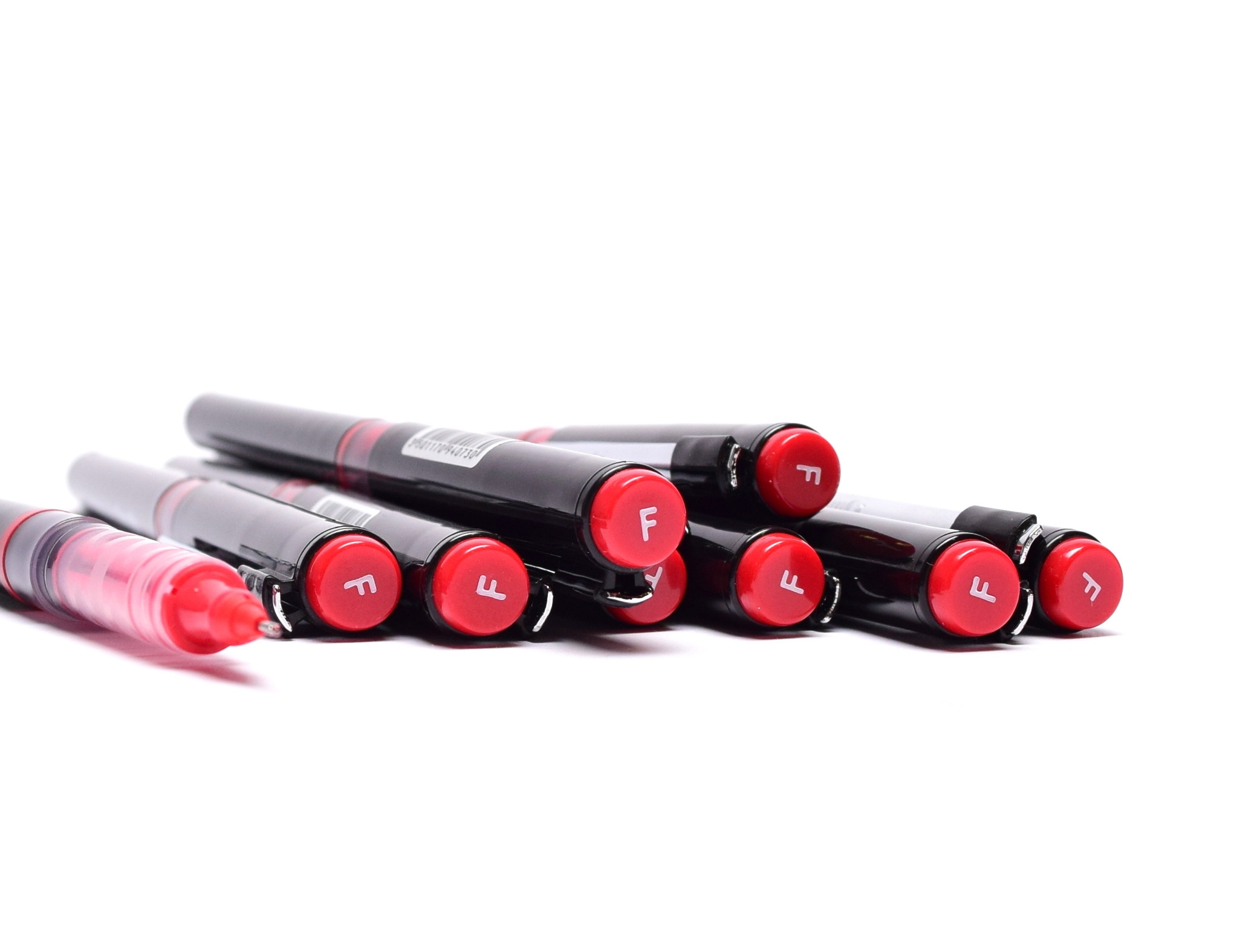 NEW Rotring Tikky Rollerpoint F Fine Point Tip Red Free Ink Fineliner ...