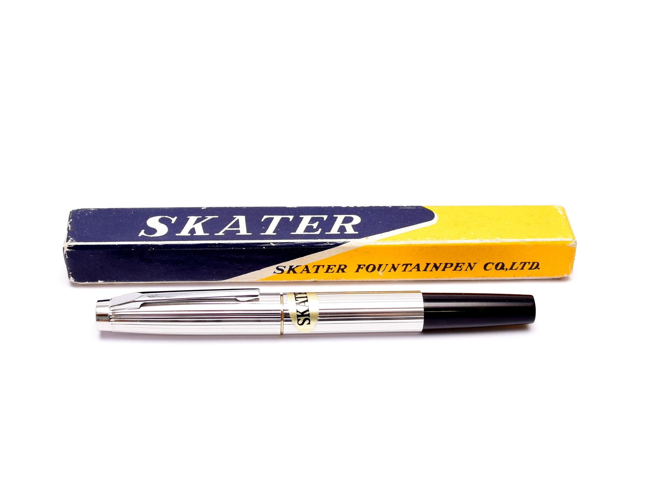 NOS Vintage Skater EF Extra Fine Steel Nib Fountain Pen with Aerometric ...