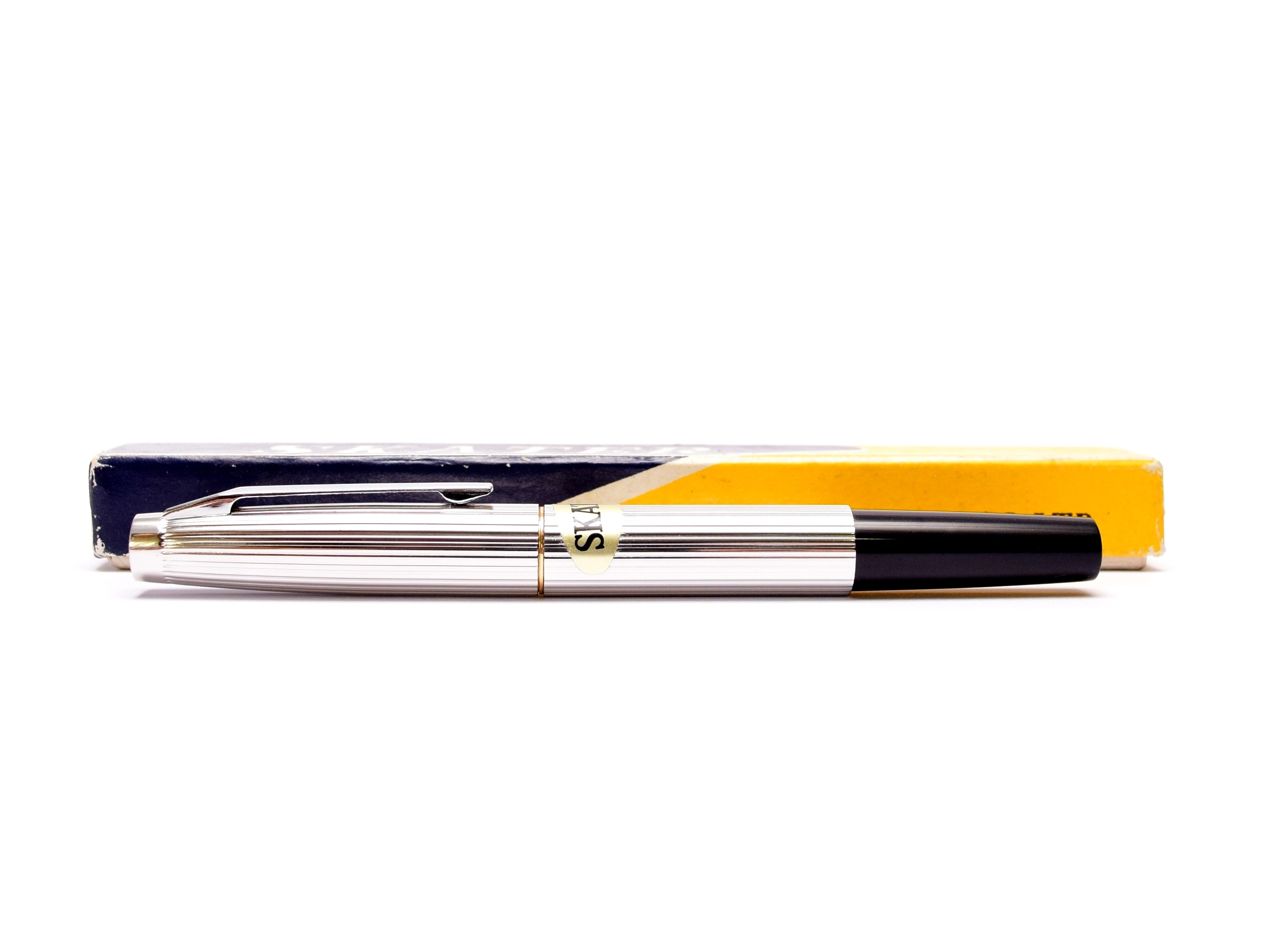 NOS Vintage Skater EF Extra Fine Steel Nib Fountain Pen with Aerometric ...
