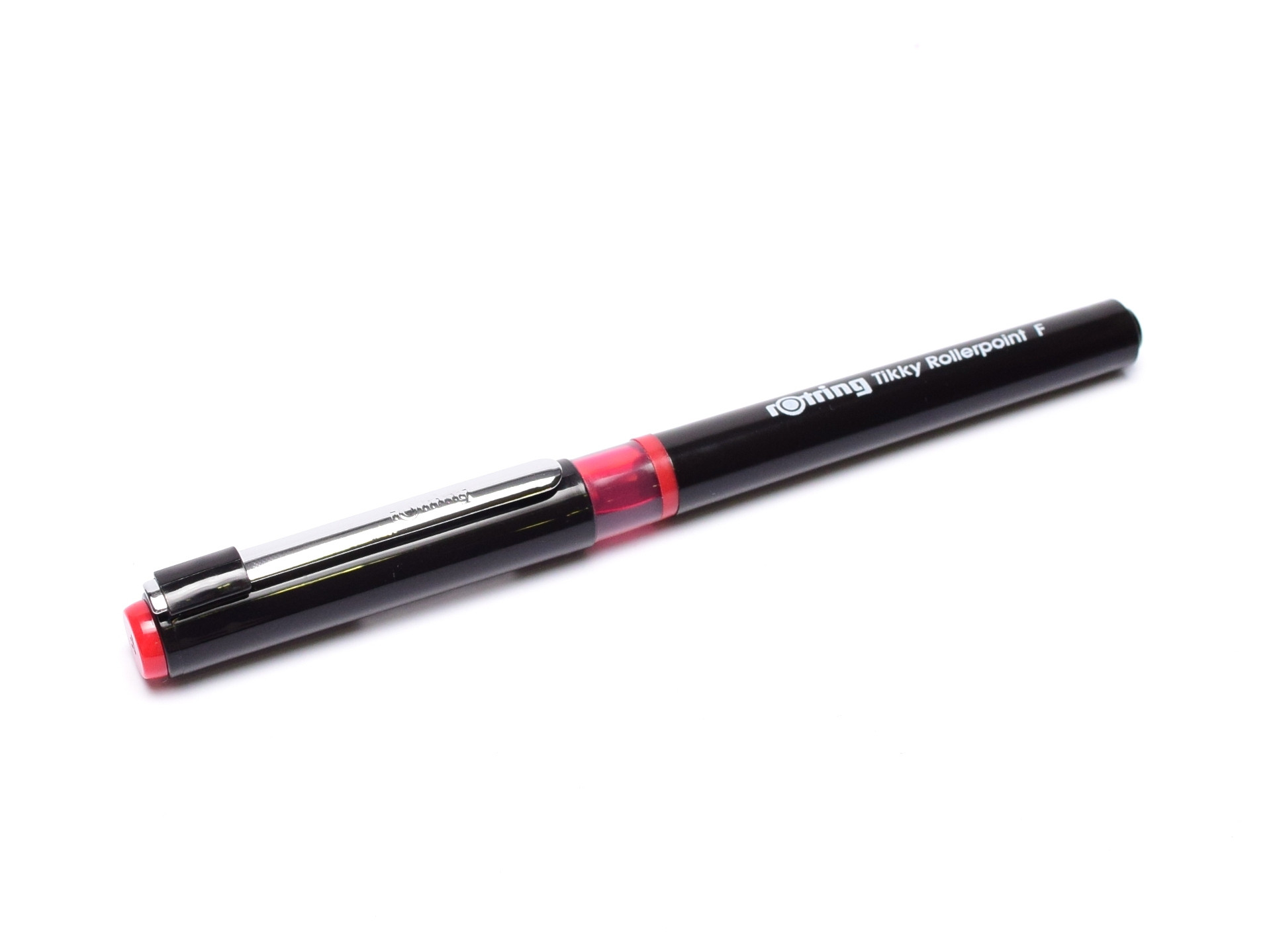 NEW Rotring Tikky Rollerpoint F Fine Point Tip Red Free Ink Fineliner ...