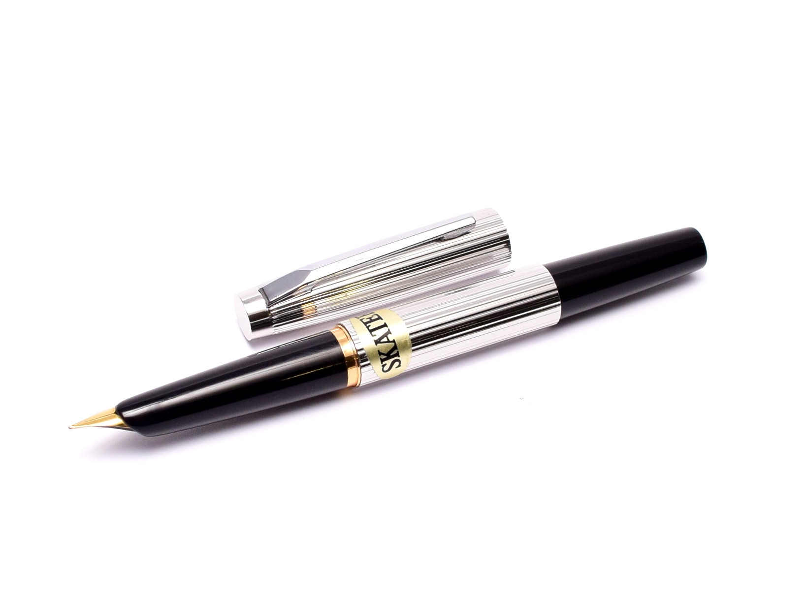 NOS Vintage Skater EF Extra Fine Steel Nib Fountain Pen with Aerometric ...
