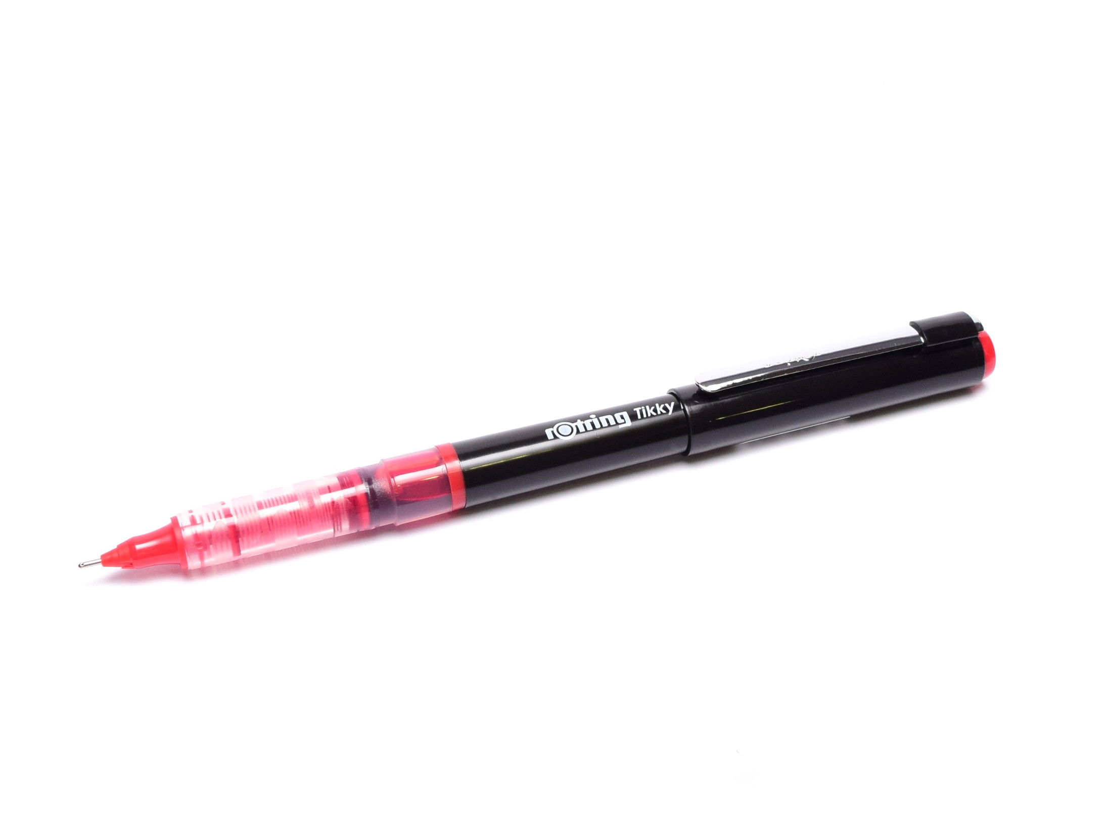 NEW Rotring Tikky Rollerpoint F Fine Point Tip Red Free Ink Fineliner ...