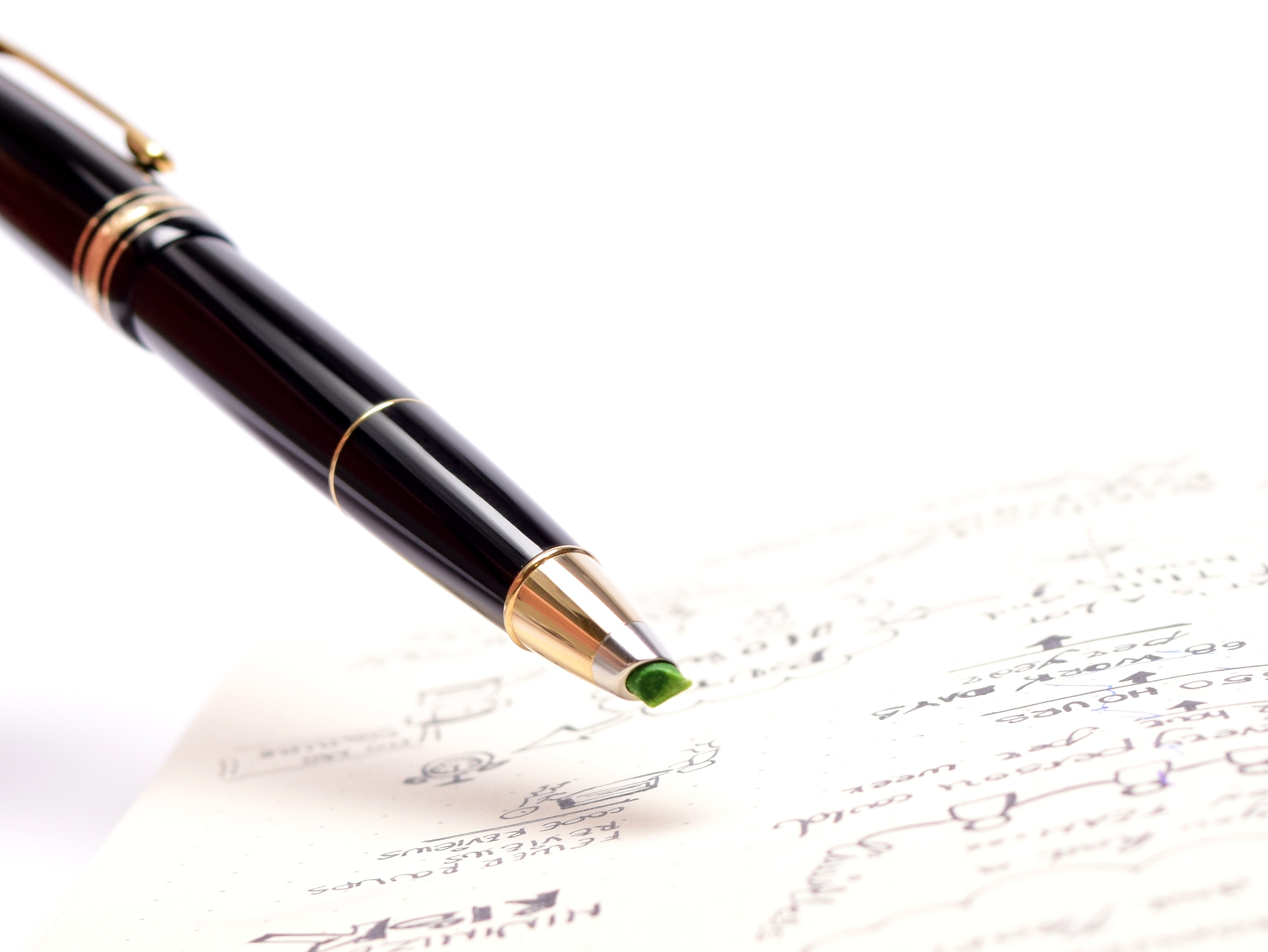 Montblanc Meisterstuck Masterpiece LeGrand Document Marker/Highlighter ...
