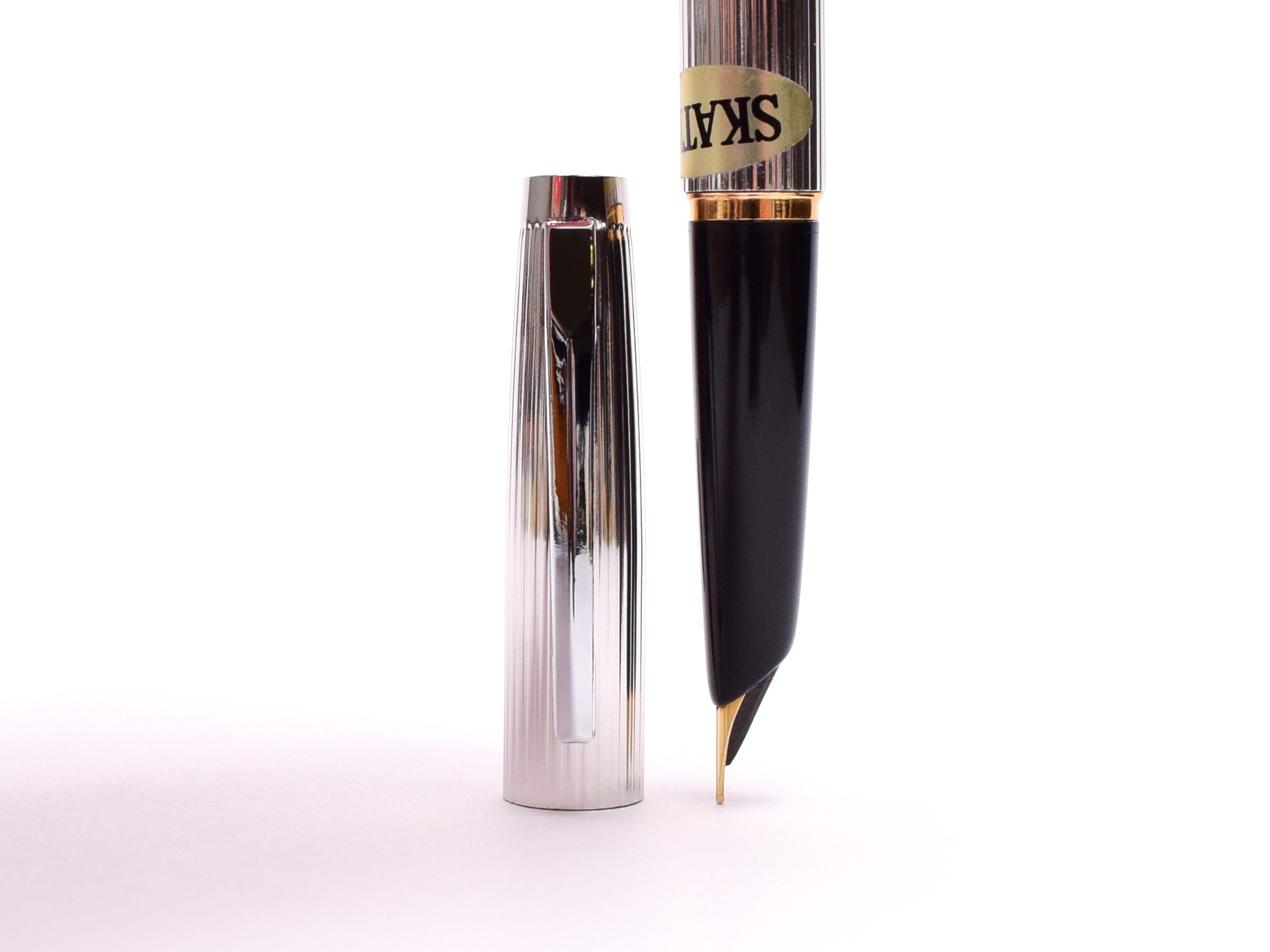 NOS Vintage Skater EF Extra Fine Steel Nib Fountain Pen with Aerometric ...